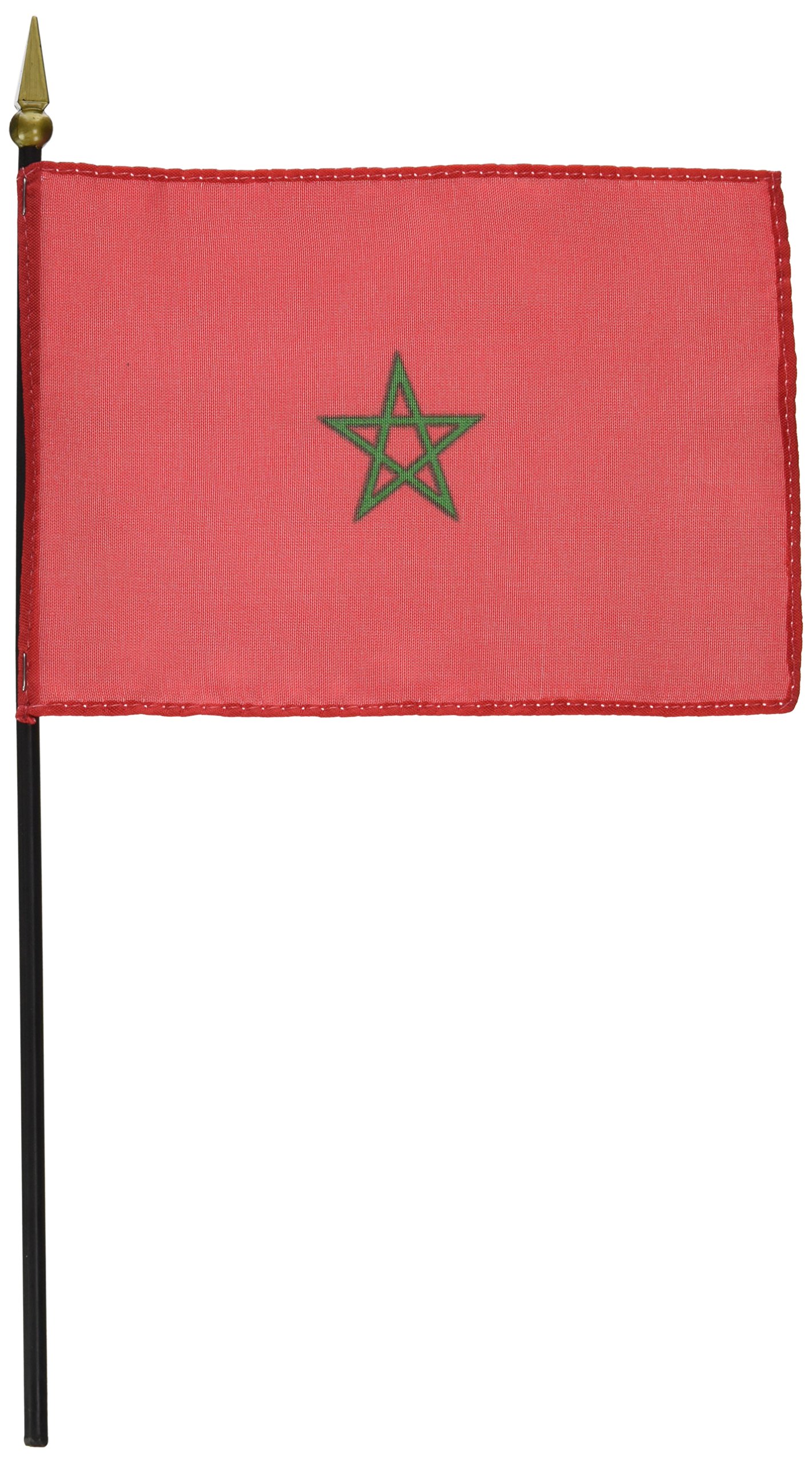 Amazon.com : Us Flag Store Morocco Flag, 4 by 6-Inch : Outdoor Flags ...