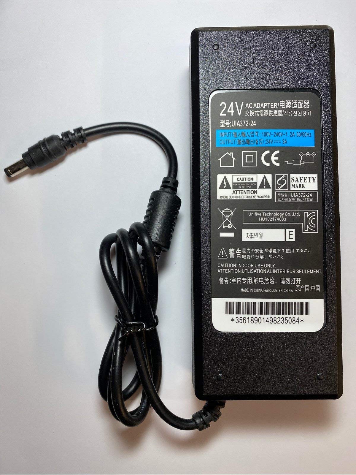 Replacement for 24V 2.65A AC Adaptor Power Supply for Fujitsu ScanSnap ...