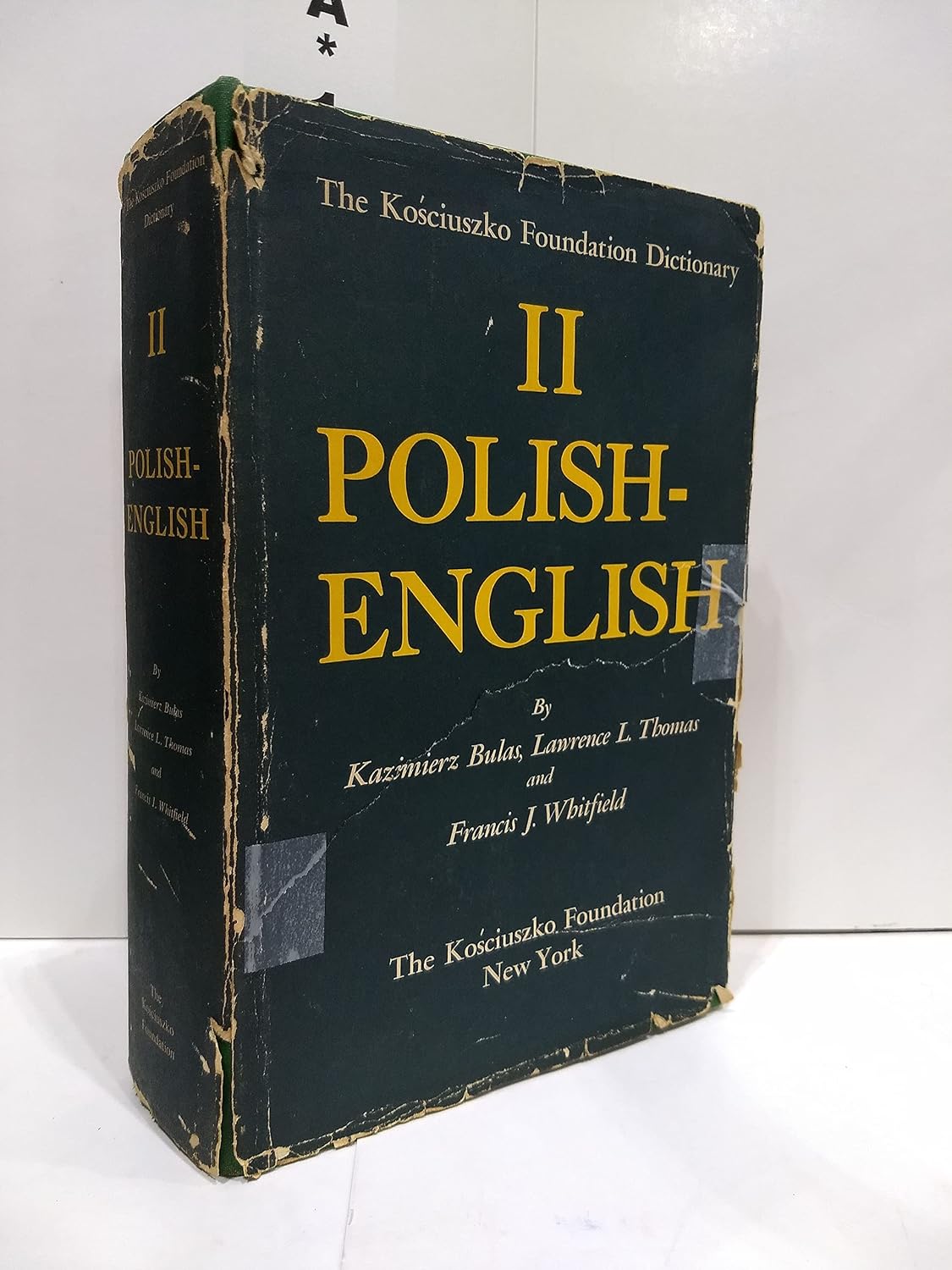 Polish-English Dictionary Volume II (The Kosciuszko Foundation ...