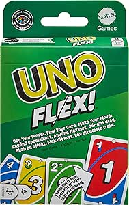 Mattel Games UNO Flex Card Game, Fun Games for Adult and Party Game ...
