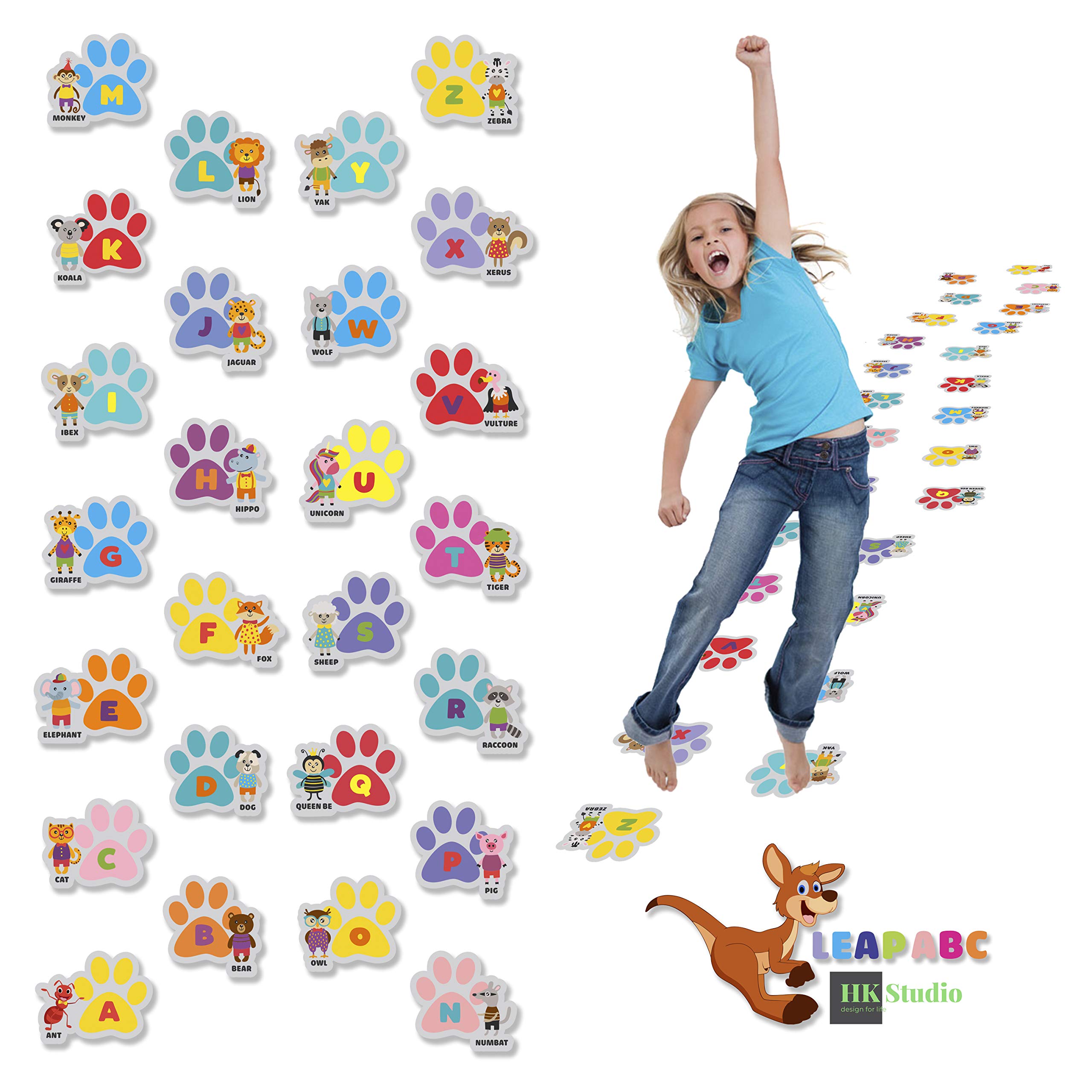 Hk Studioclassroom Decor Sensory Path Decals For Floor And Wall ...