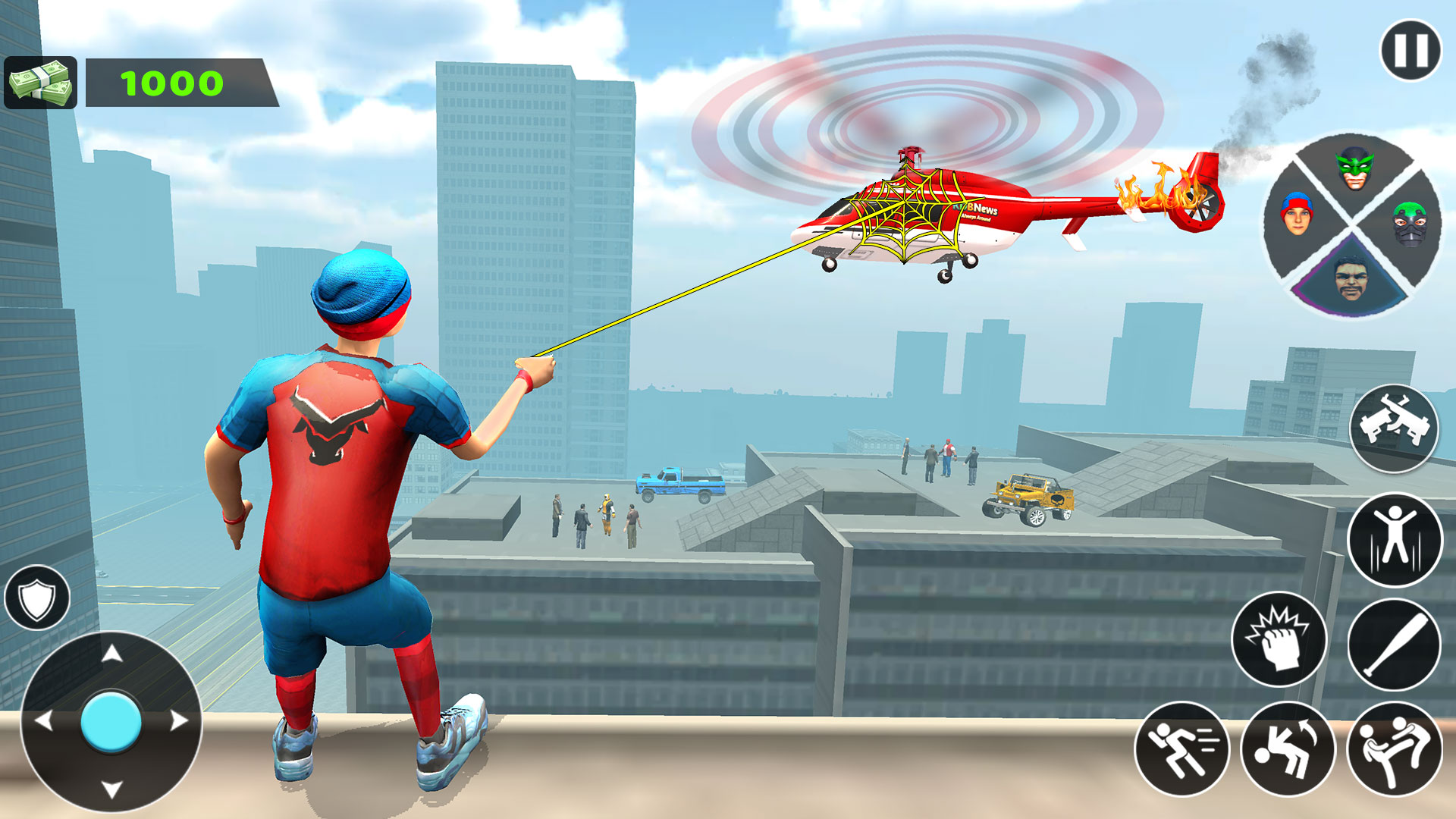 Superhero Simulator Open World Games: Real Fighting Simulator Games 3D ...