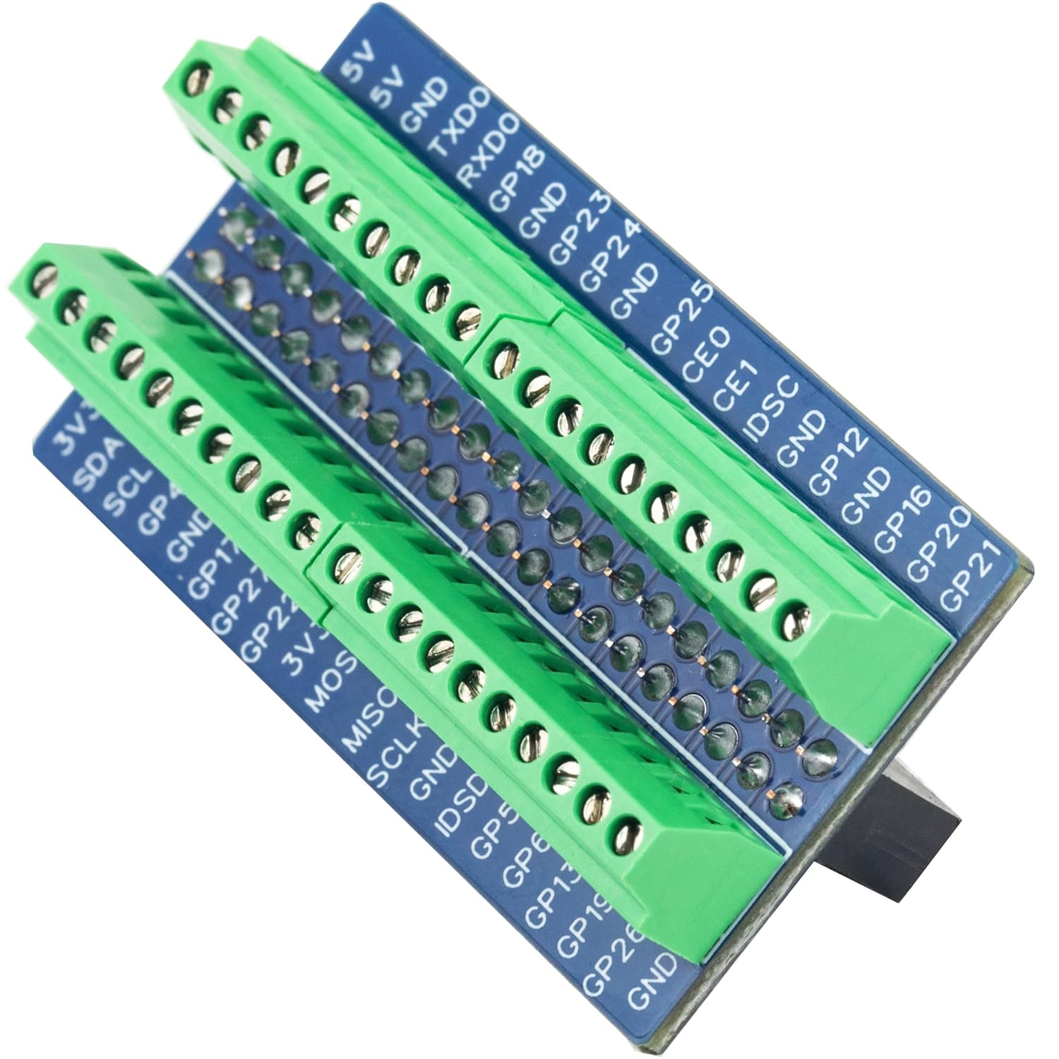 Naughtystarts Rpi Io Gpio Terminal Blocks Breakout Board 254mm 01 Mini Terminal Expansion