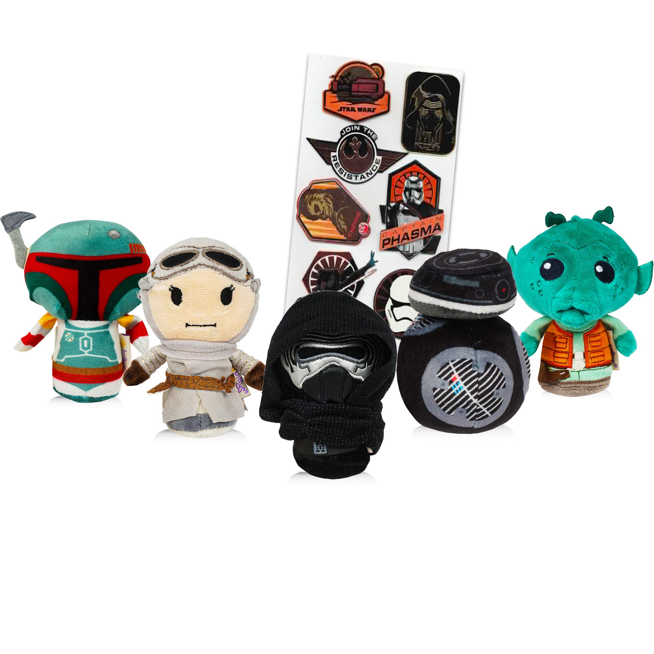 Classic Star Wars And Star Wars New Trilogy Plushies Set | Desertcart ...