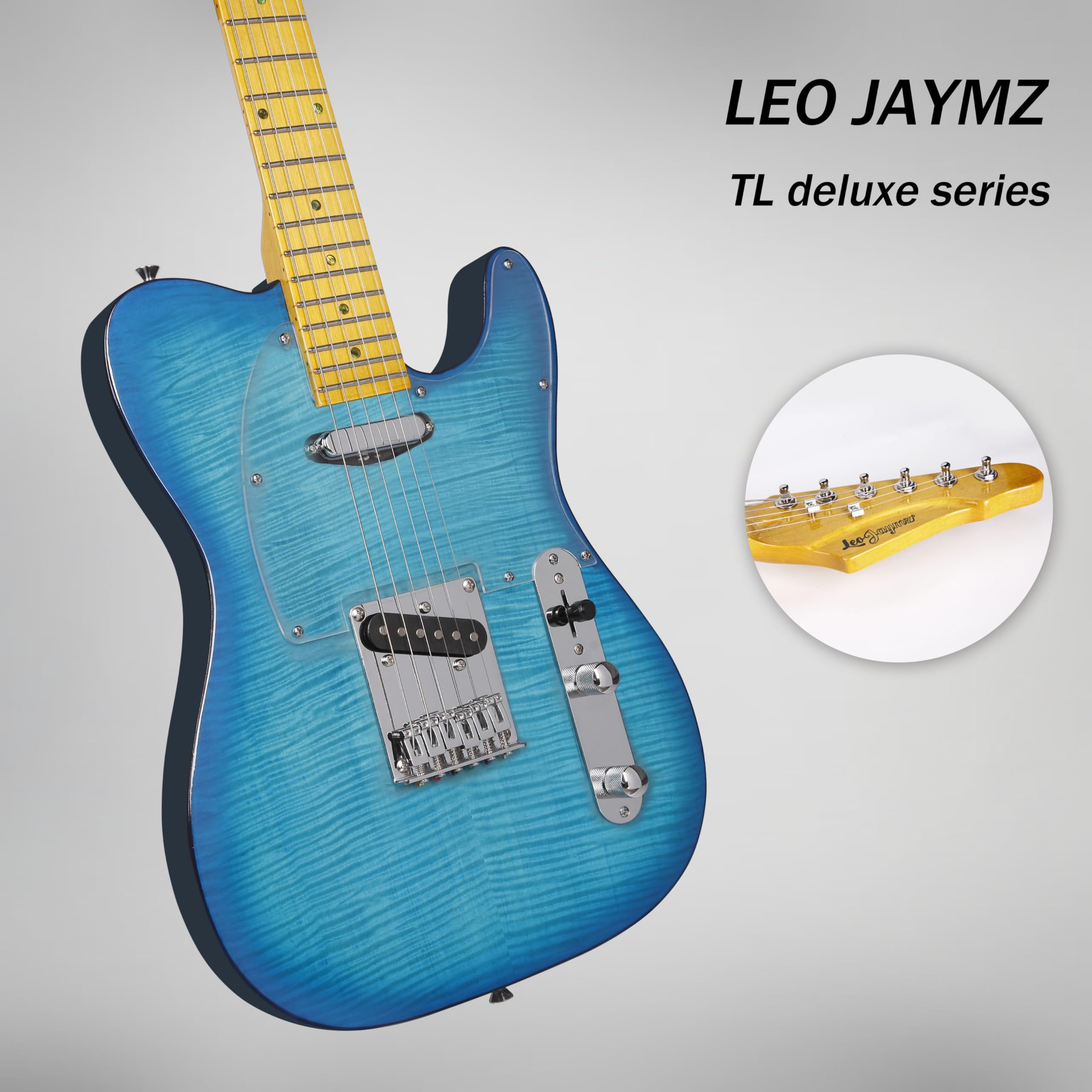 Snapklik.com : Leo Jaymz TL Style Electric Guitar