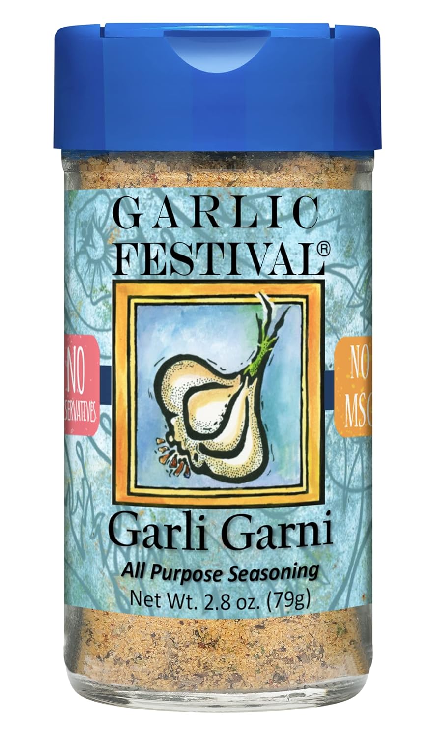 Amazon.com : Garlic Festival Foods Garli Garni All Purpose Garlic ...