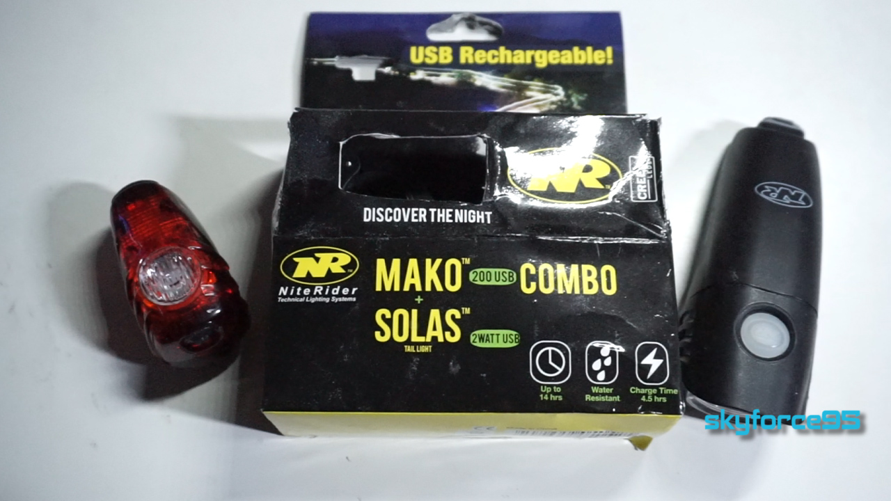 Watch Nite Rider Mako Solas Bike Light Set on Amazon Live