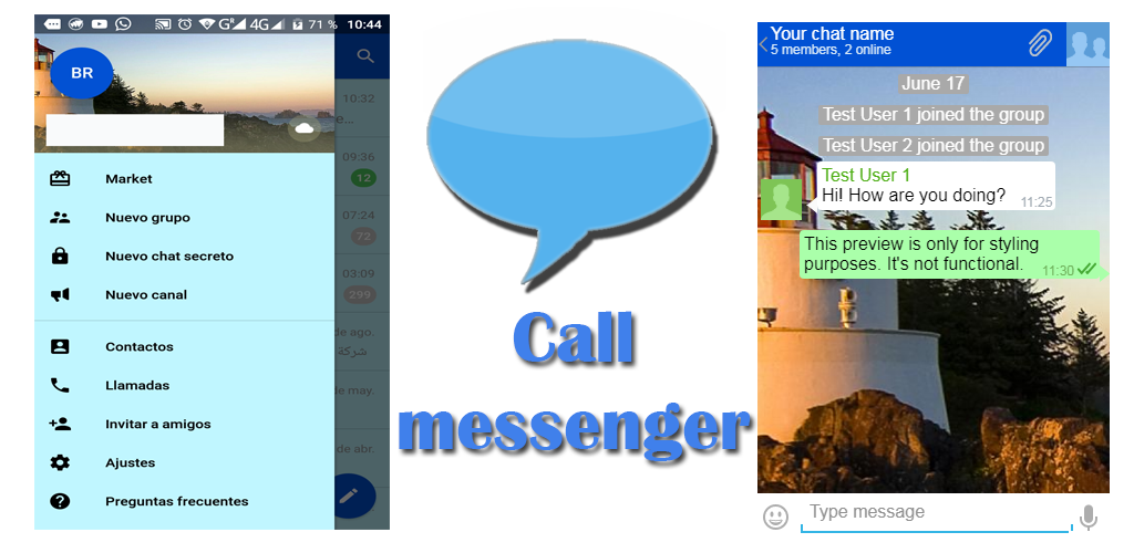 Call Messenger - Free call and chat:Amazon.com:Appstore for Android