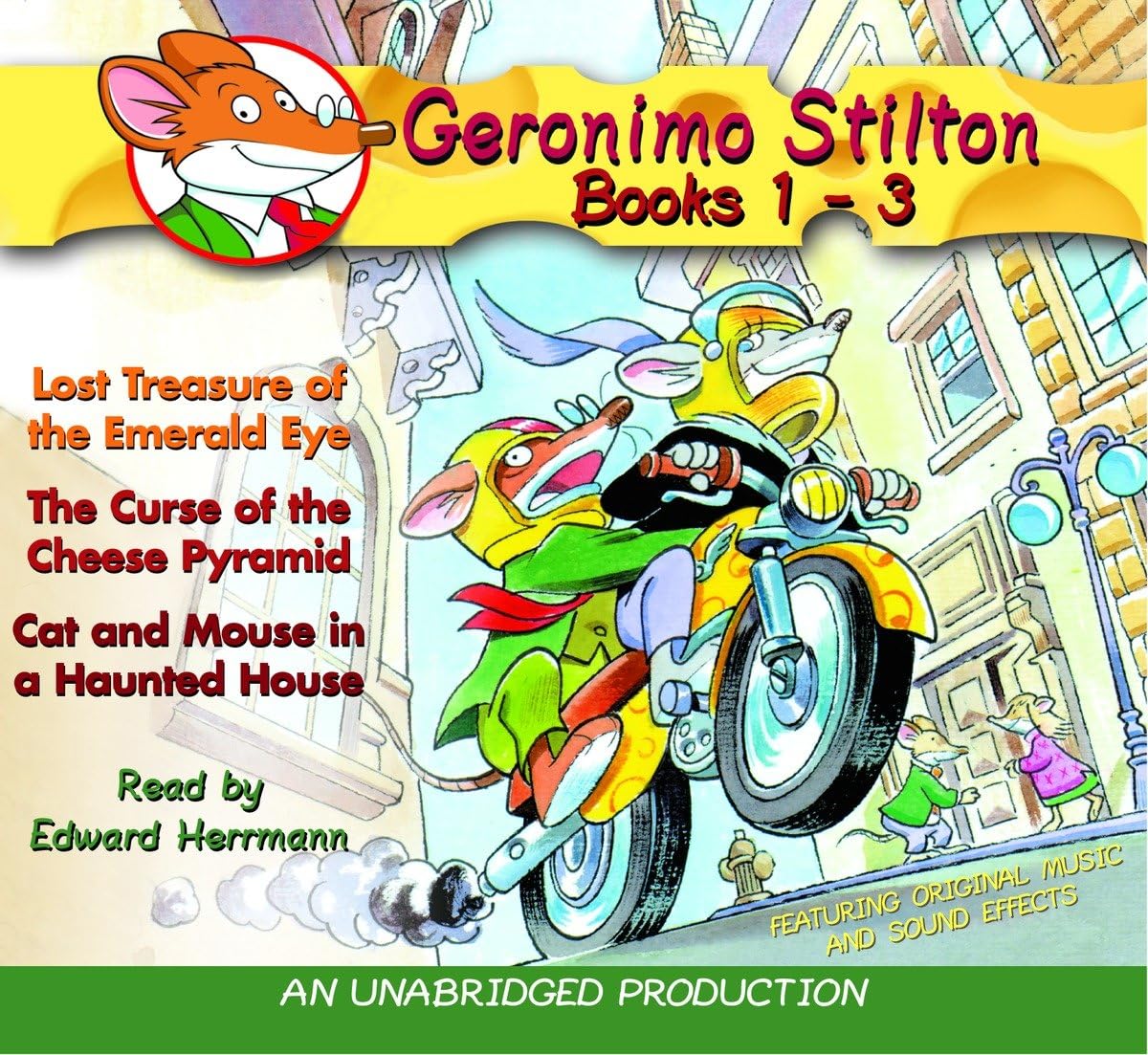 Geronimo Stilton: Books 1-3: #1: Lost Treasure of the Emerald Eye; #2 ...