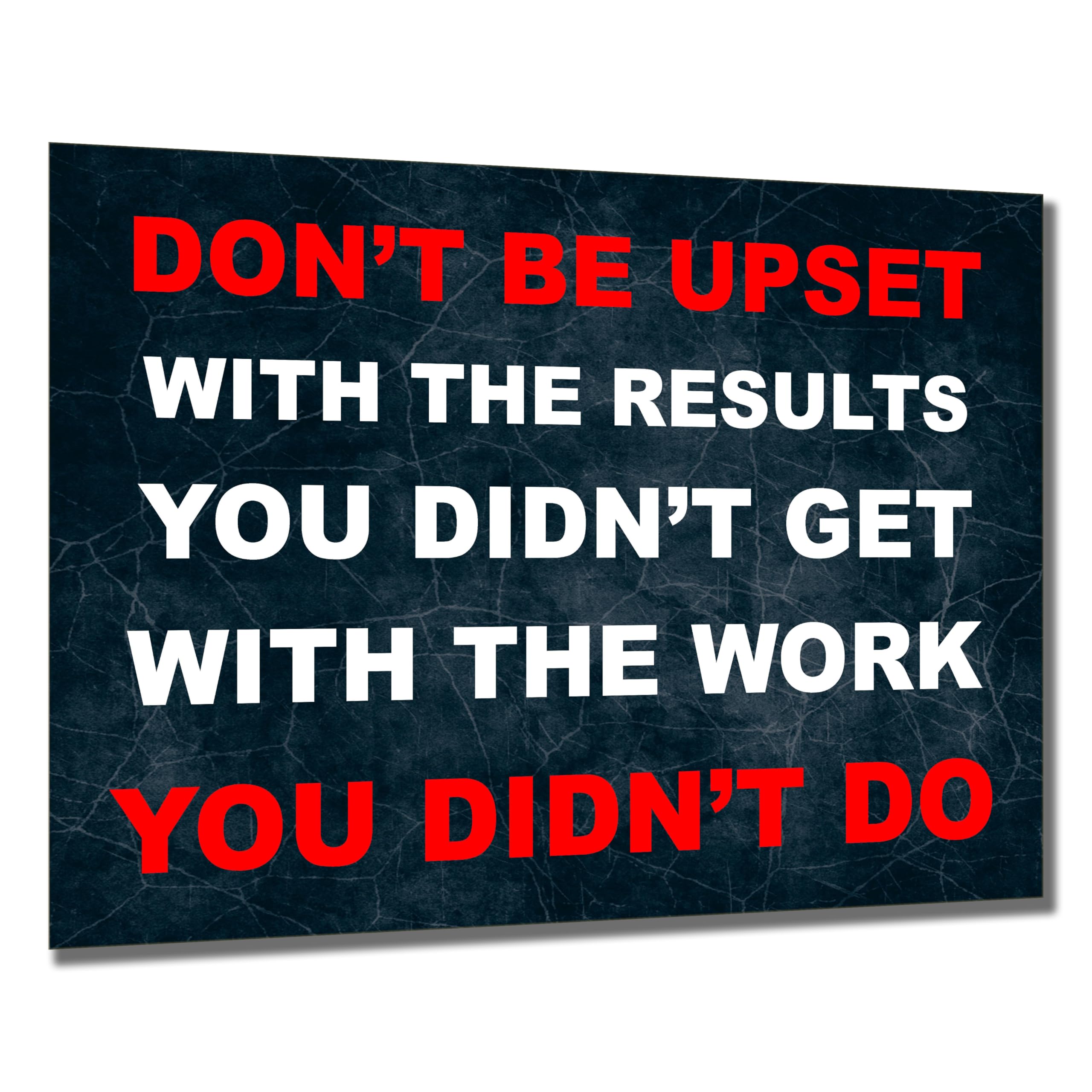 DON'T BE UPSET Life Inspirational Motivational Quote Sign Poster Print ...