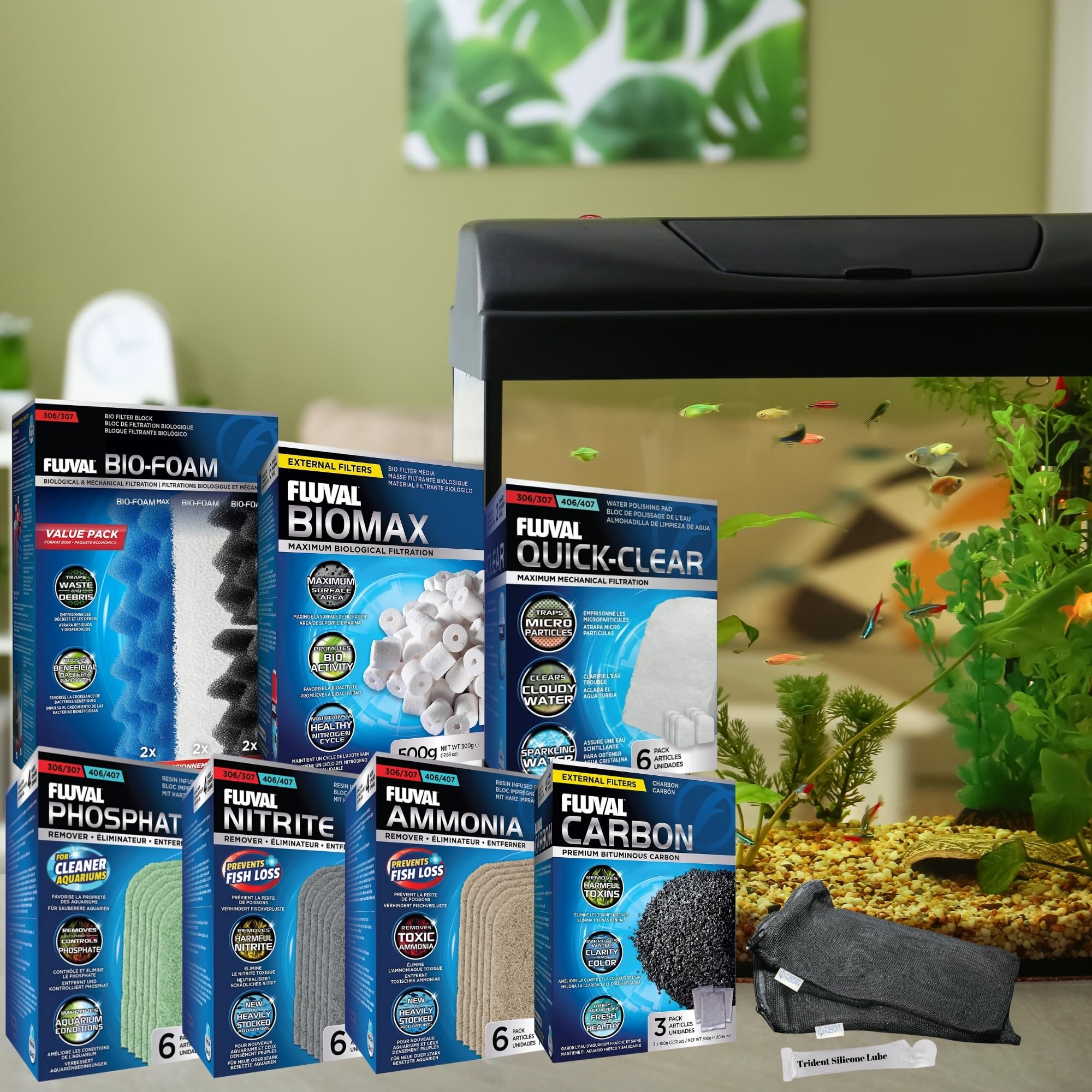 Snapklik.com : Trident Nova Fluval 306/307 Canister Filter Maintenance ...