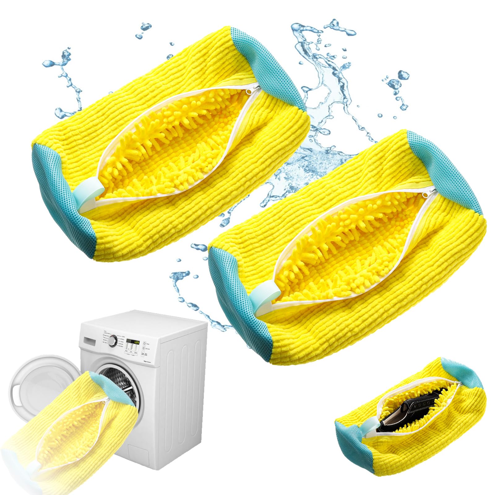 Amazon.com: Shoe Washing Bag for Washing Machine, Laundry Shoe Bag for ...