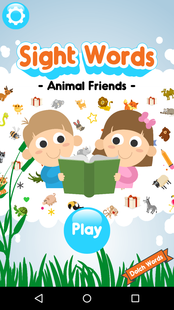 Sight Words Animal Friends - Rapid Word Learning - App on Amazon Appstore