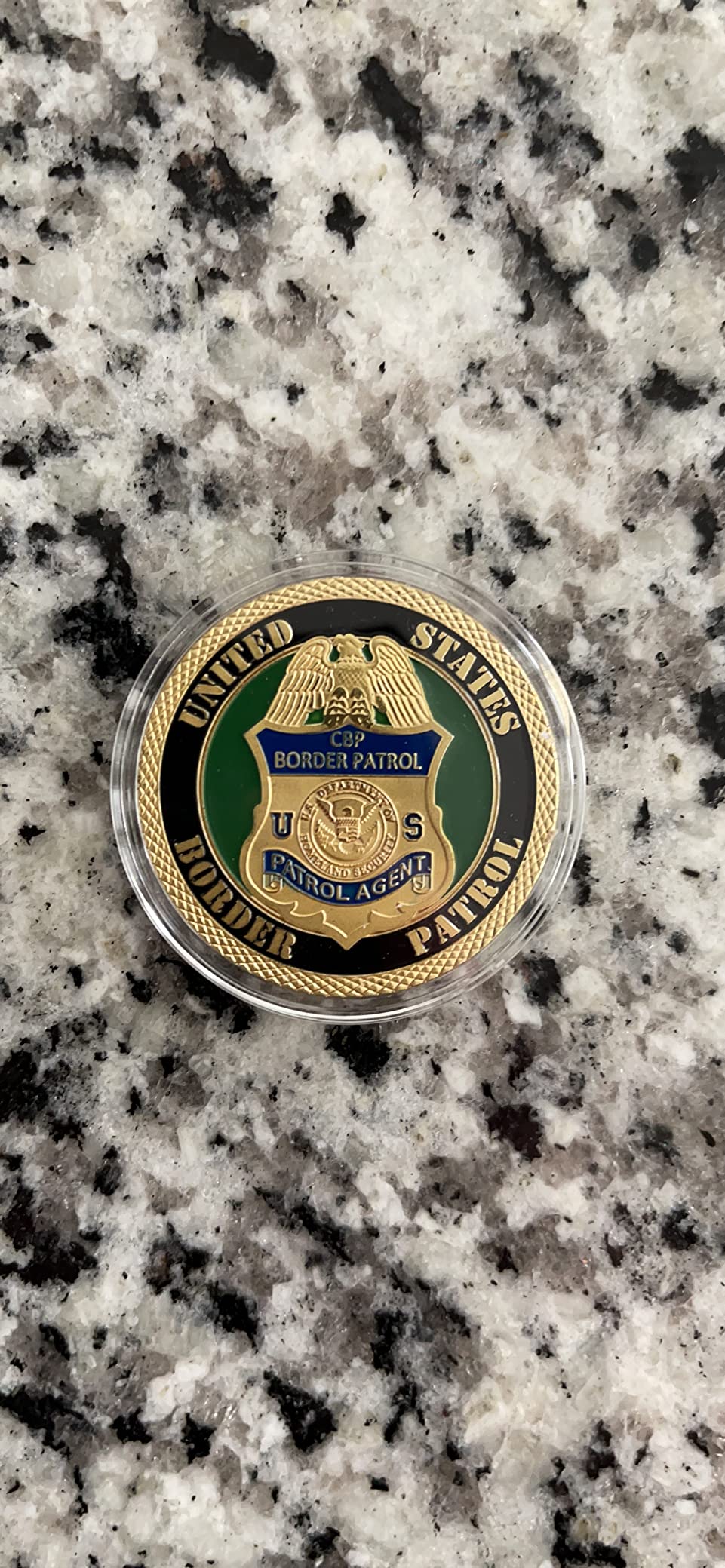 Amazon.com: Customs Border Patrol CBP Government Challenge Honor Coin ...