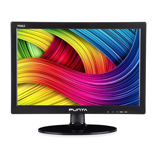 Punta Computer Monitor 15.4 Inches HD Monitor Led Display Monitor ...