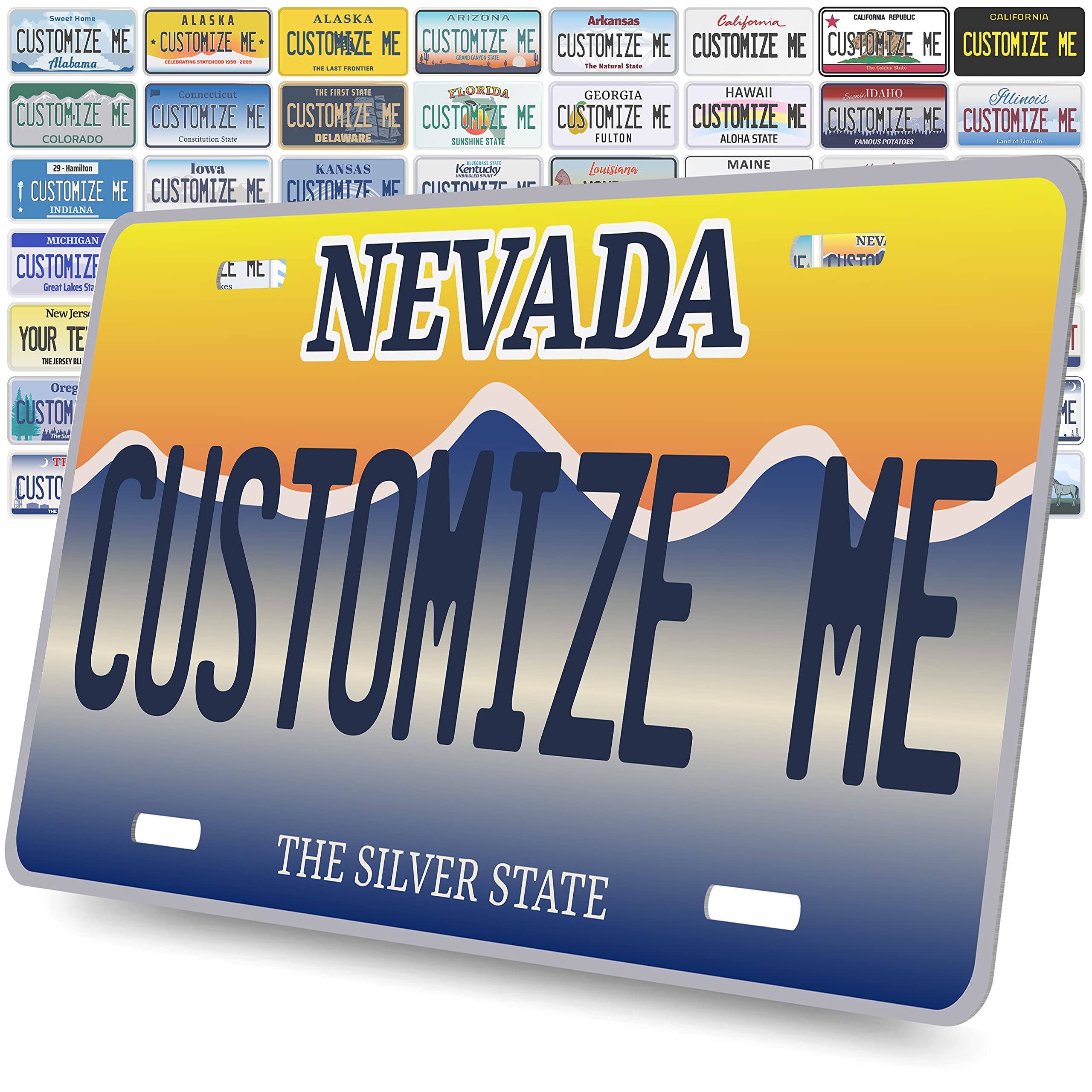 Nevada State License Plate