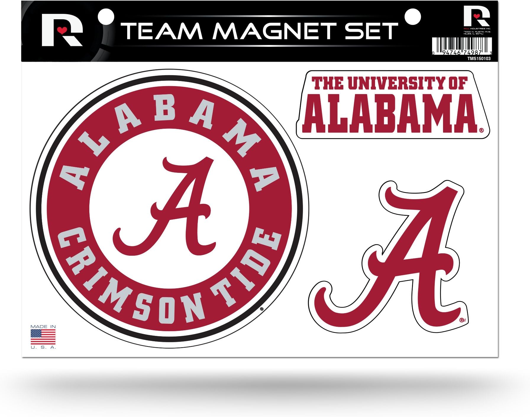 Amazon.com: Alabama Crimson Tide Magnet Alabama Seal Magnet 6" : Sports ...