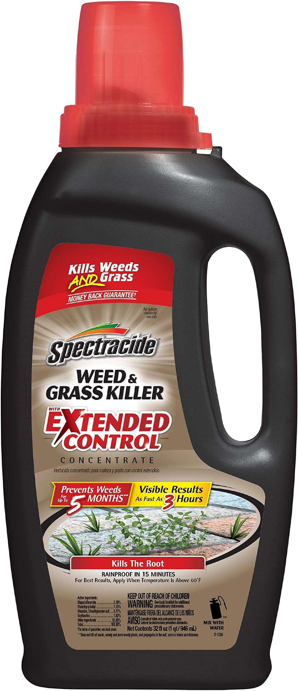 Amazon.com : Spectracide Weed and Grass Killer with Extended Control ...