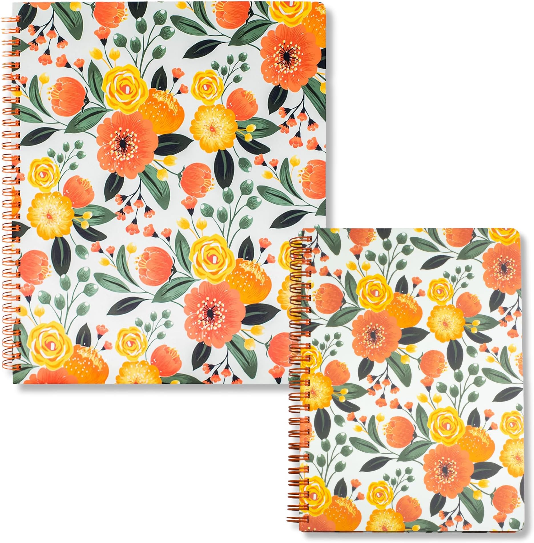 Amazon.com : Steel Mill & Co Cute Large Spiral Notebook with Durable ...