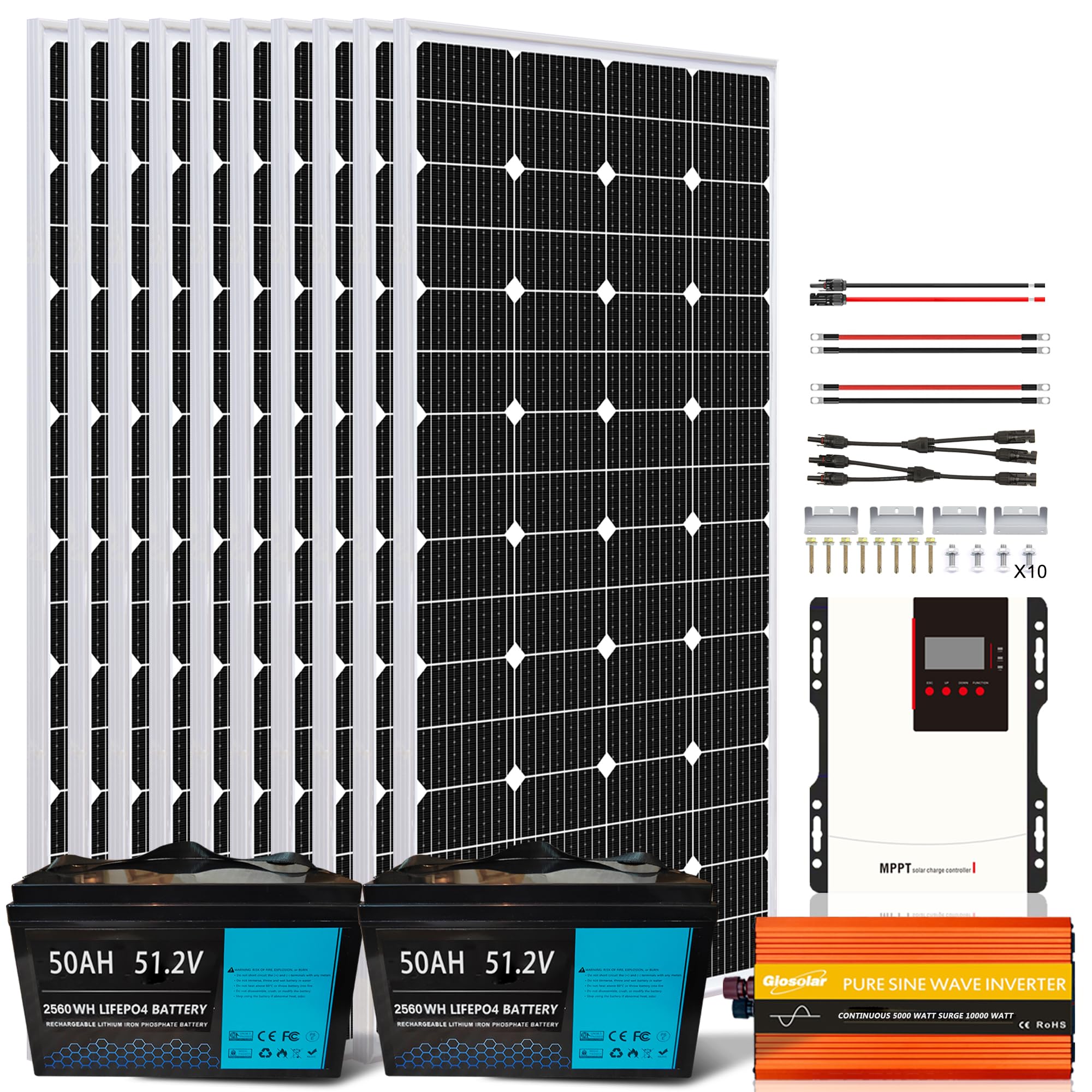 Baterías Completas Del Sistema Solar