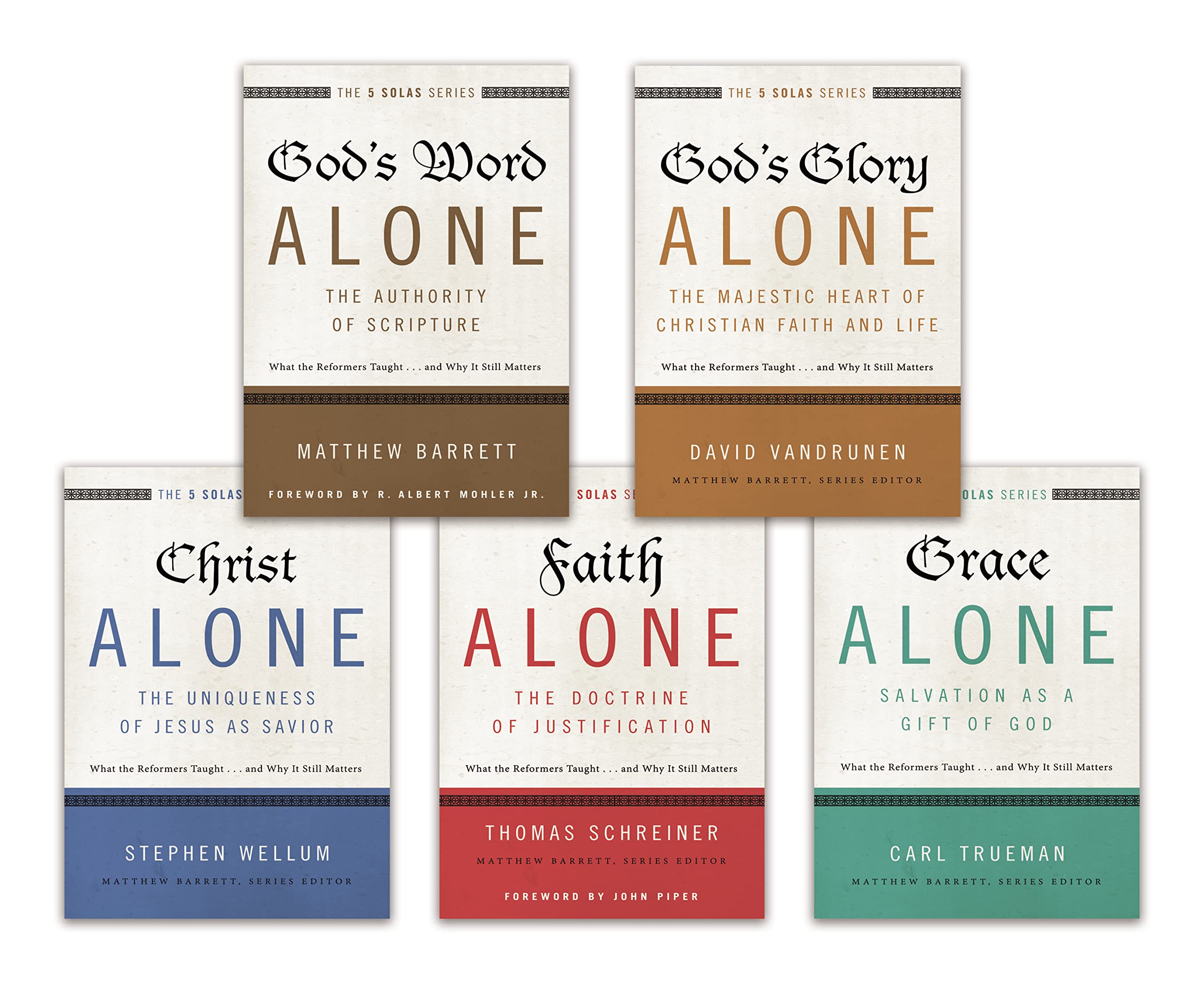 The Five Solas Series Pack: Schreiner, Thomas R., VanDrunen, David ...