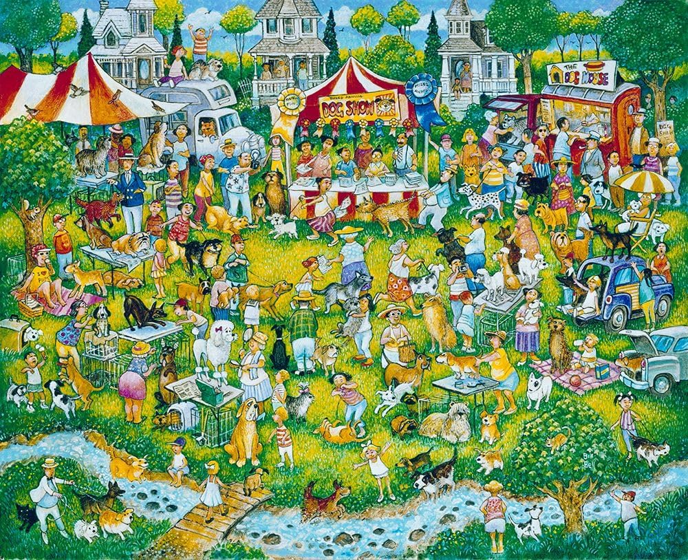 Amazon.com: Wheres Woofo Poster Print - Bill Bell (24 x 18): Posters ...