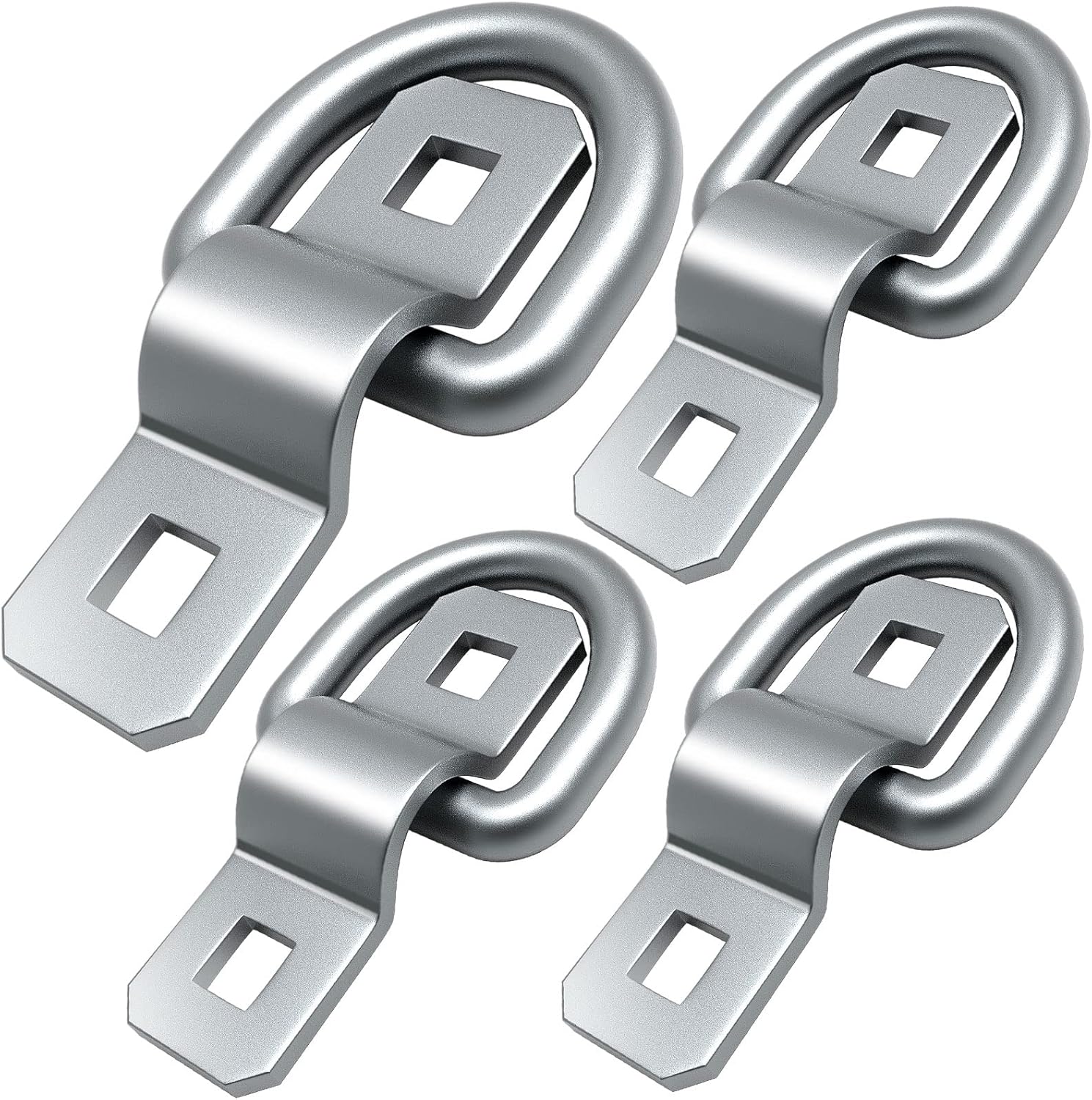 Amazon.com: D Ring,Tie Down Anchor 4 Pk Robbor Surface Mount Tie Down Ring Heavy Duty 6000 Pound ...