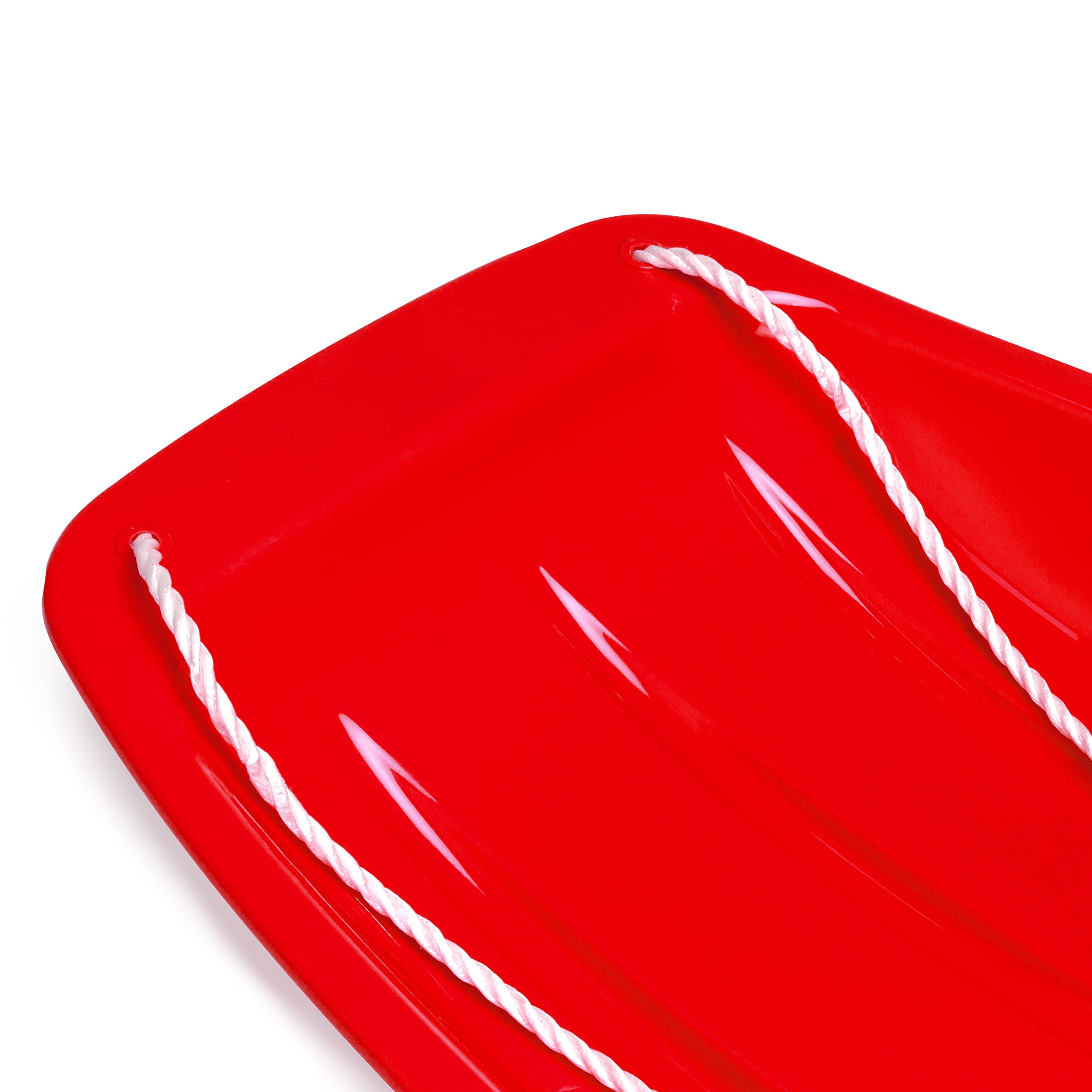 Snapklik.com : Best Choice Products 35in Kids Plastic Toboggan Snow ...