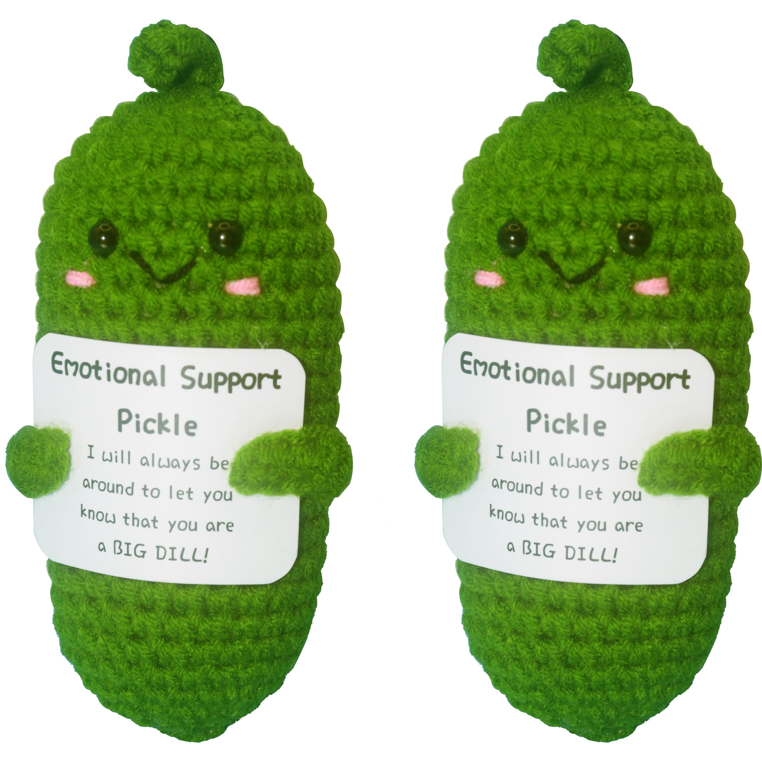 Snapklik.com : Gladyell 2PCS Cucumber Knitting Doll,Funny Reduce ...
