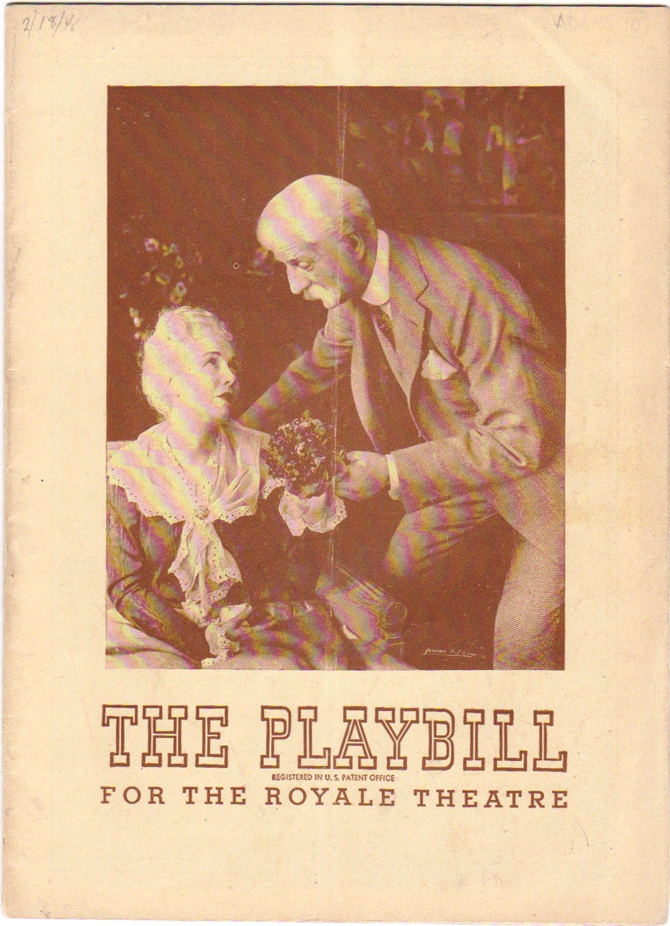 The Magnificent Yankee Playbill Program February 18, 1946 (Louis ...