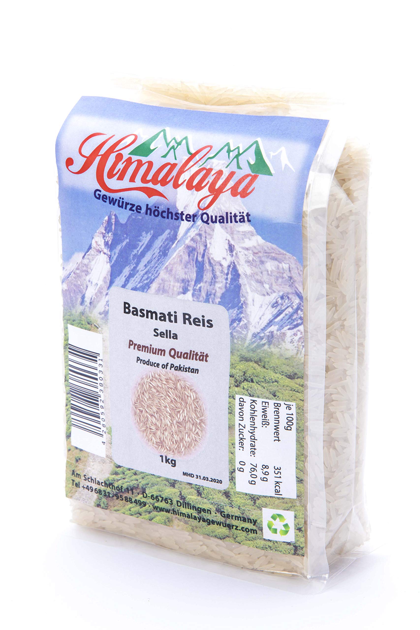 Buy Rice Basmati 1121 Golden Sella Premium Himalaya BasmatiRice Basmati ...
