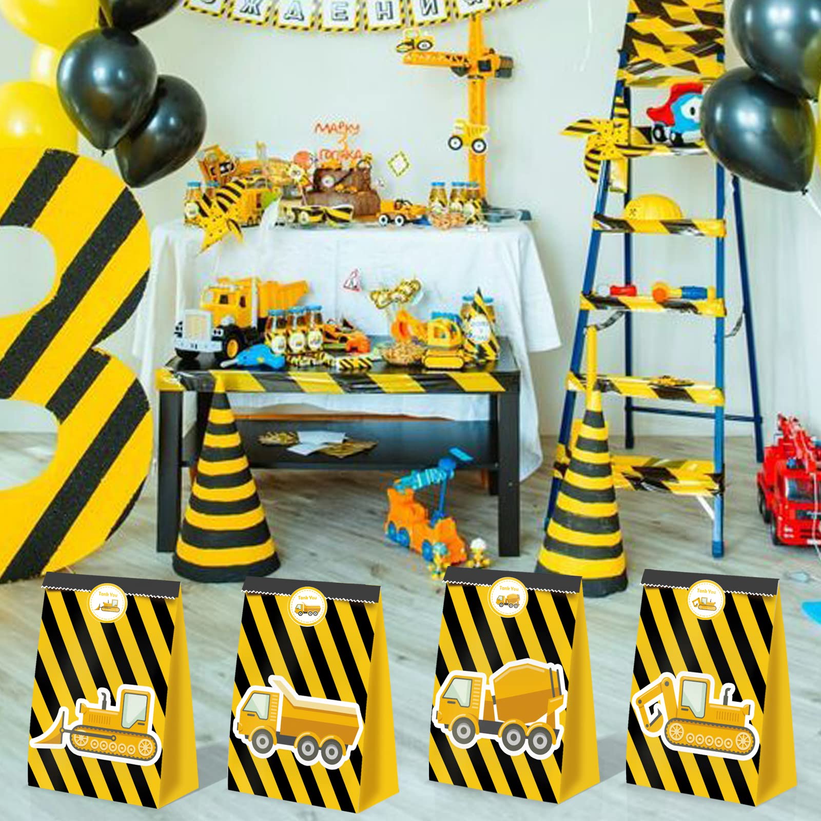 Construction Trucks Birthday Supplies
