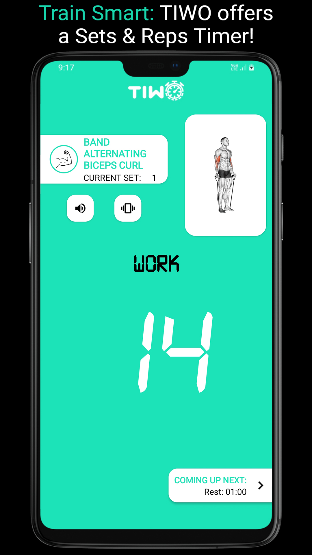 TIWO: Workout Timer Interval-Amazonアプリストアのアプリ