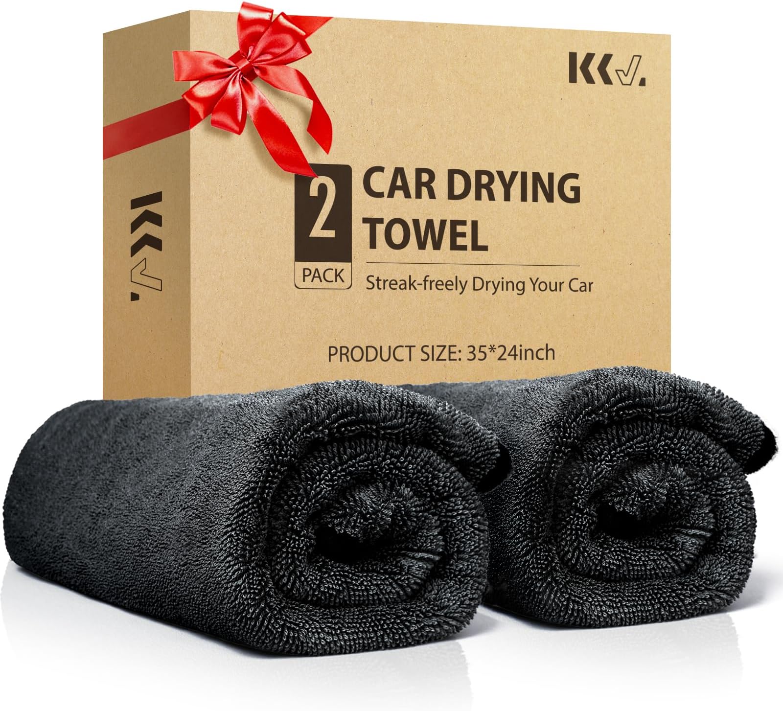 Amazon.com: Dialed Car Care - Dialed Drying Towel 1600 GSM, Premium 70/ ...