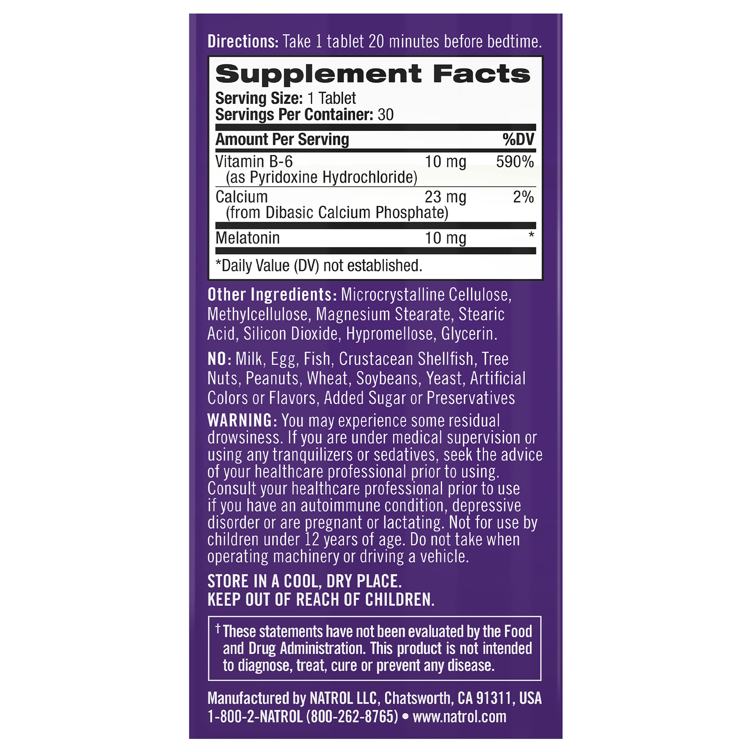 Snapklik.com : Natrol Melatonin Advanced Sleep Tablets