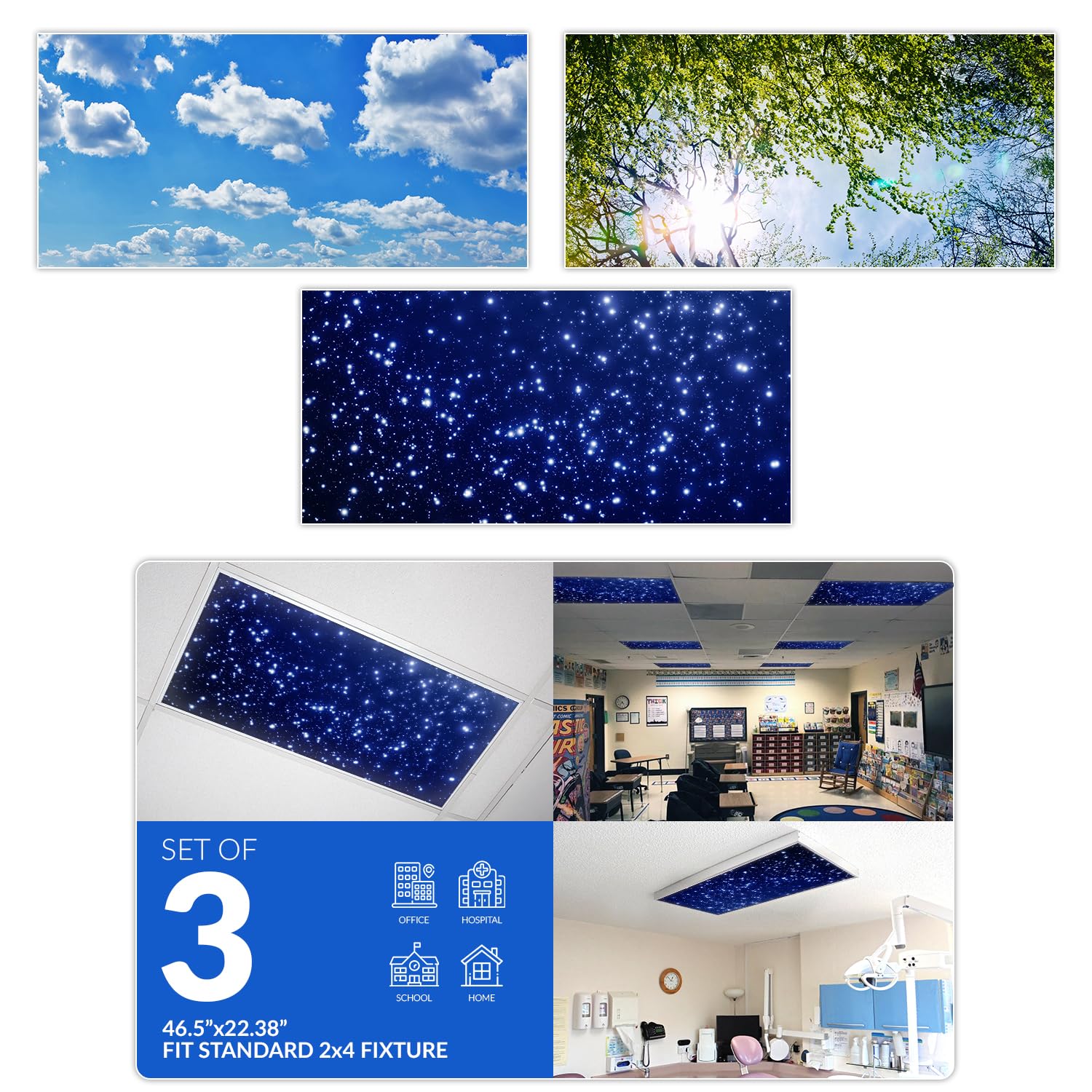 Classroom Light Diffusers