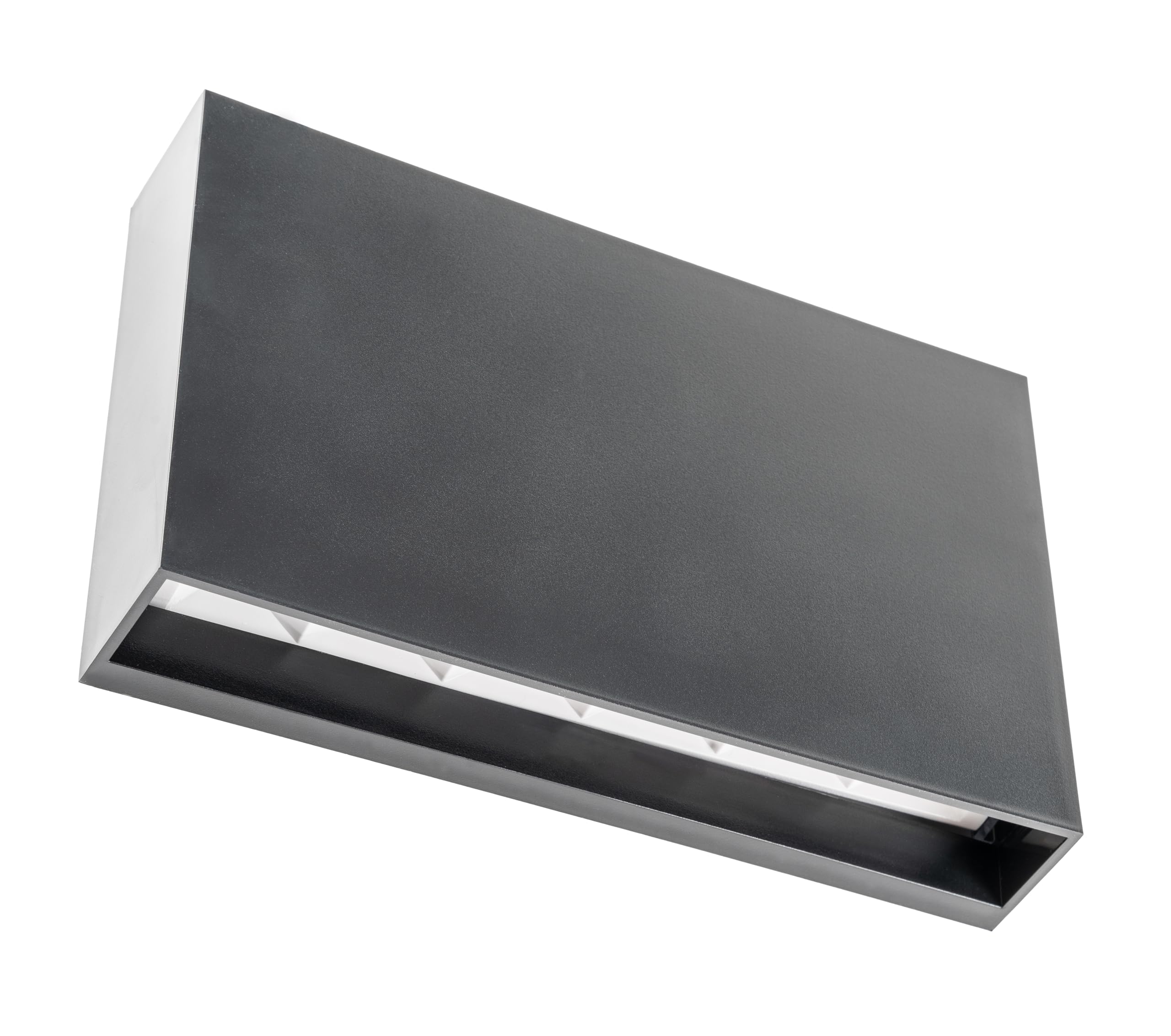 CGC Lighting Black Outdoor Outside Exterior Wall Light Built in 4000k ...