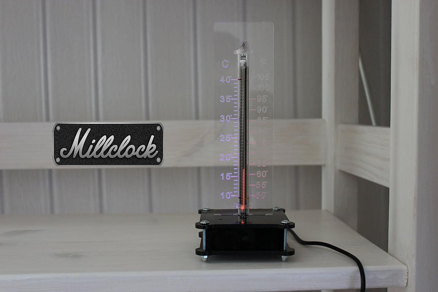 Fully Assembled RGB LED Nixie Tube Room Thermometer Philippines | Ubuy