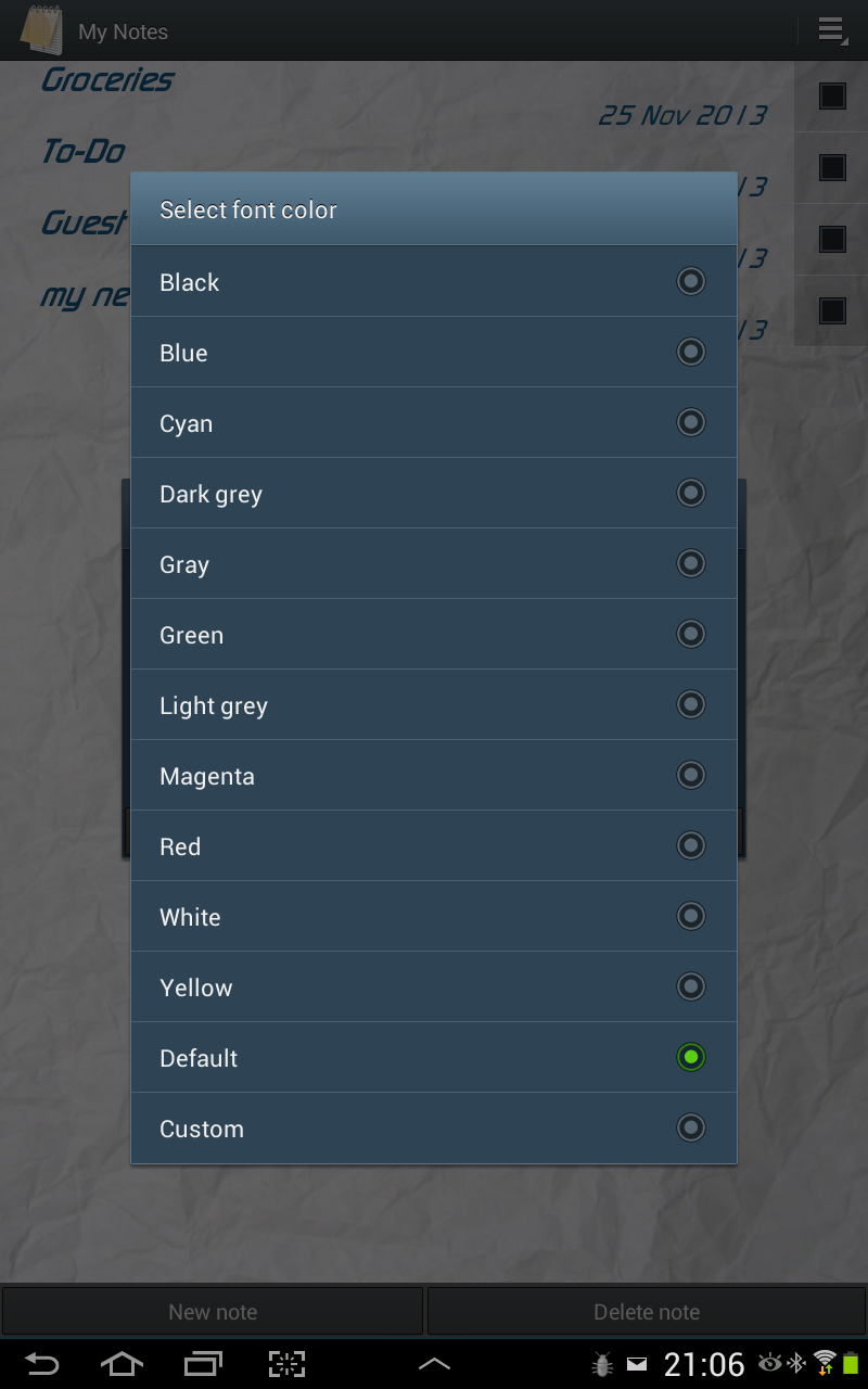 My Notes Free - App on Amazon Appstore