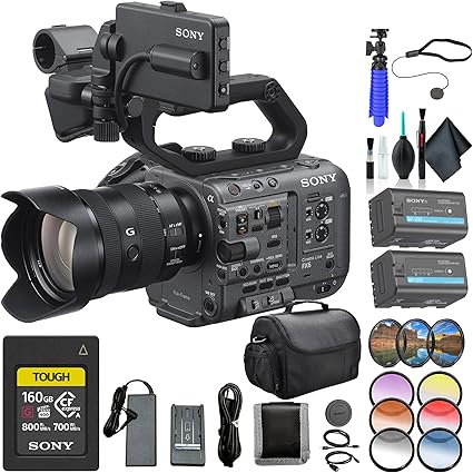 Amazon.com : Sony FX6 Cinema Line Camera Kit with 24–105 mm F4 G OSS ...