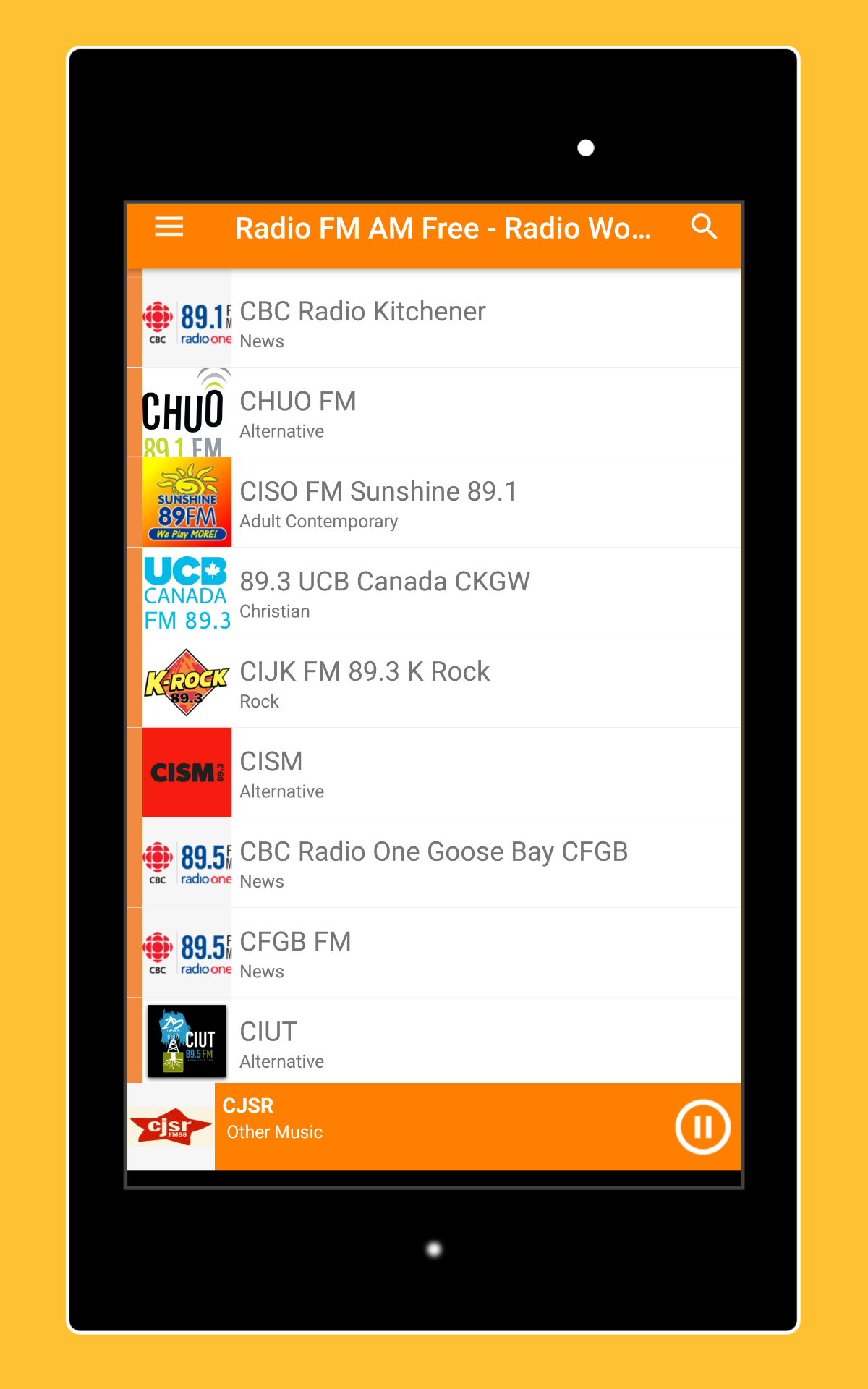 Radio FM AM Free - Radio World online + Radio App - App on Amazon Appstore