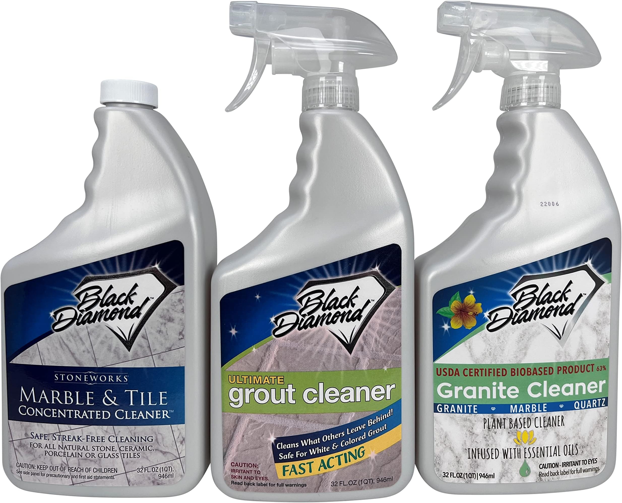 Amazon.com: Black Diamond Stoneworks Marble & Tile Floor Cleaner 1 ...