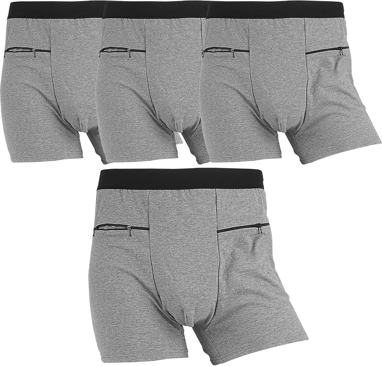 Amazon.com: LUEXBOX Pocket Underwear for Men with Secret Hidden Pocket ...