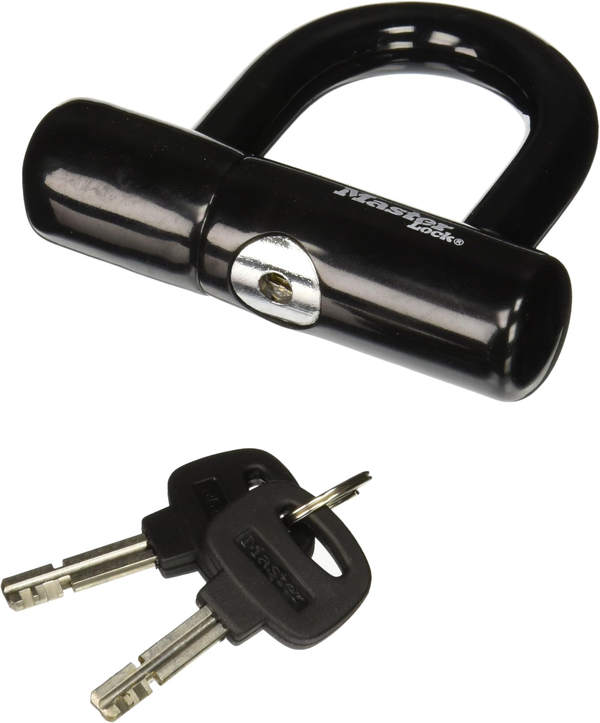 Amazon.com: Master Lock 8118DPF Vinyl-Covered Mini U-Lock, Steel, 3-11/ ...