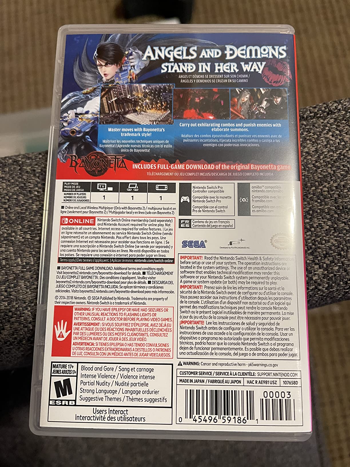 Amazon.com: Bayonetta 2 + Bayonetta (Digital Download) - Nintendo ...