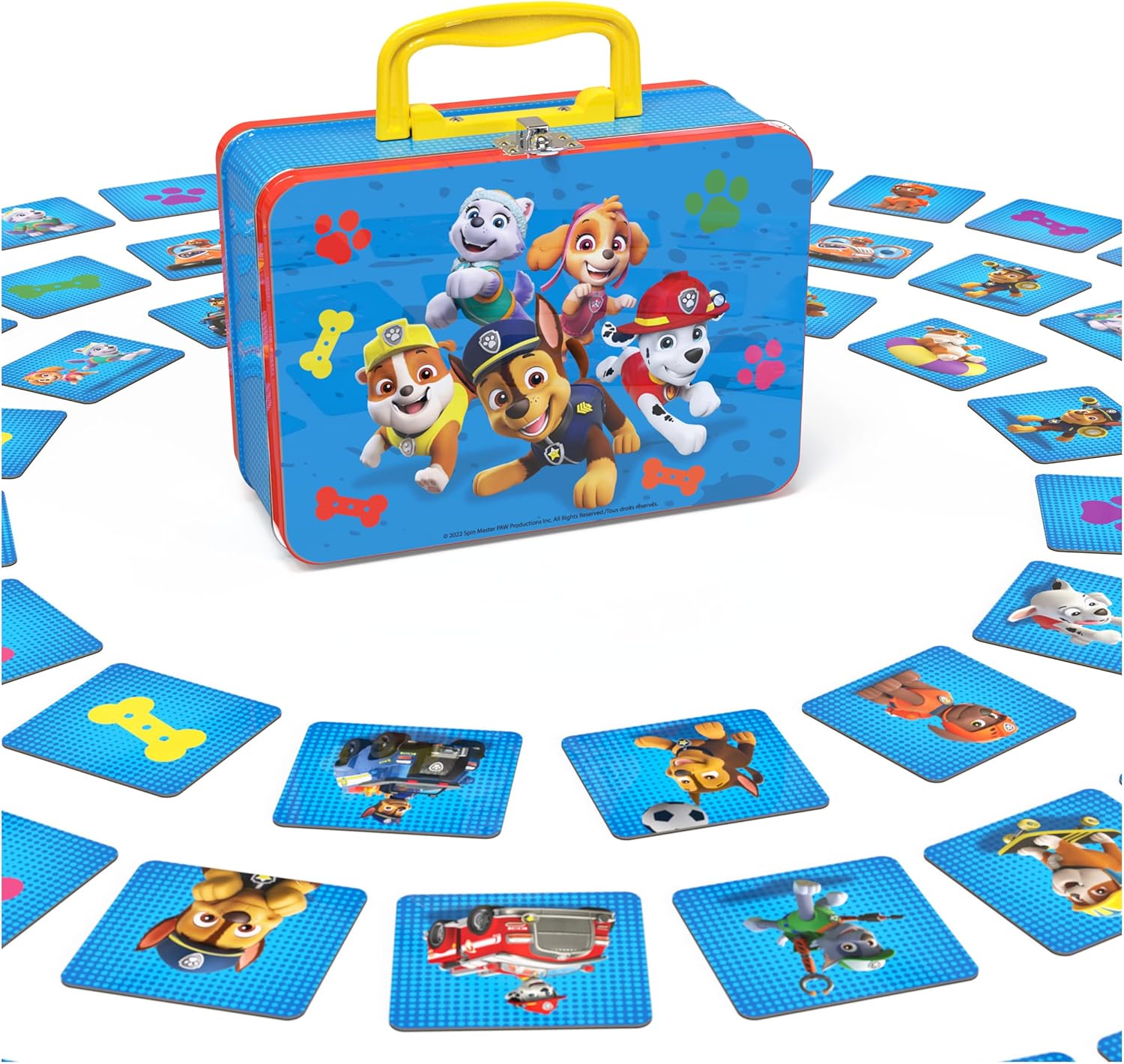 Spin Master PAW Patrol Memo Match Mini Tin - Memory Game - Ages 3 ...