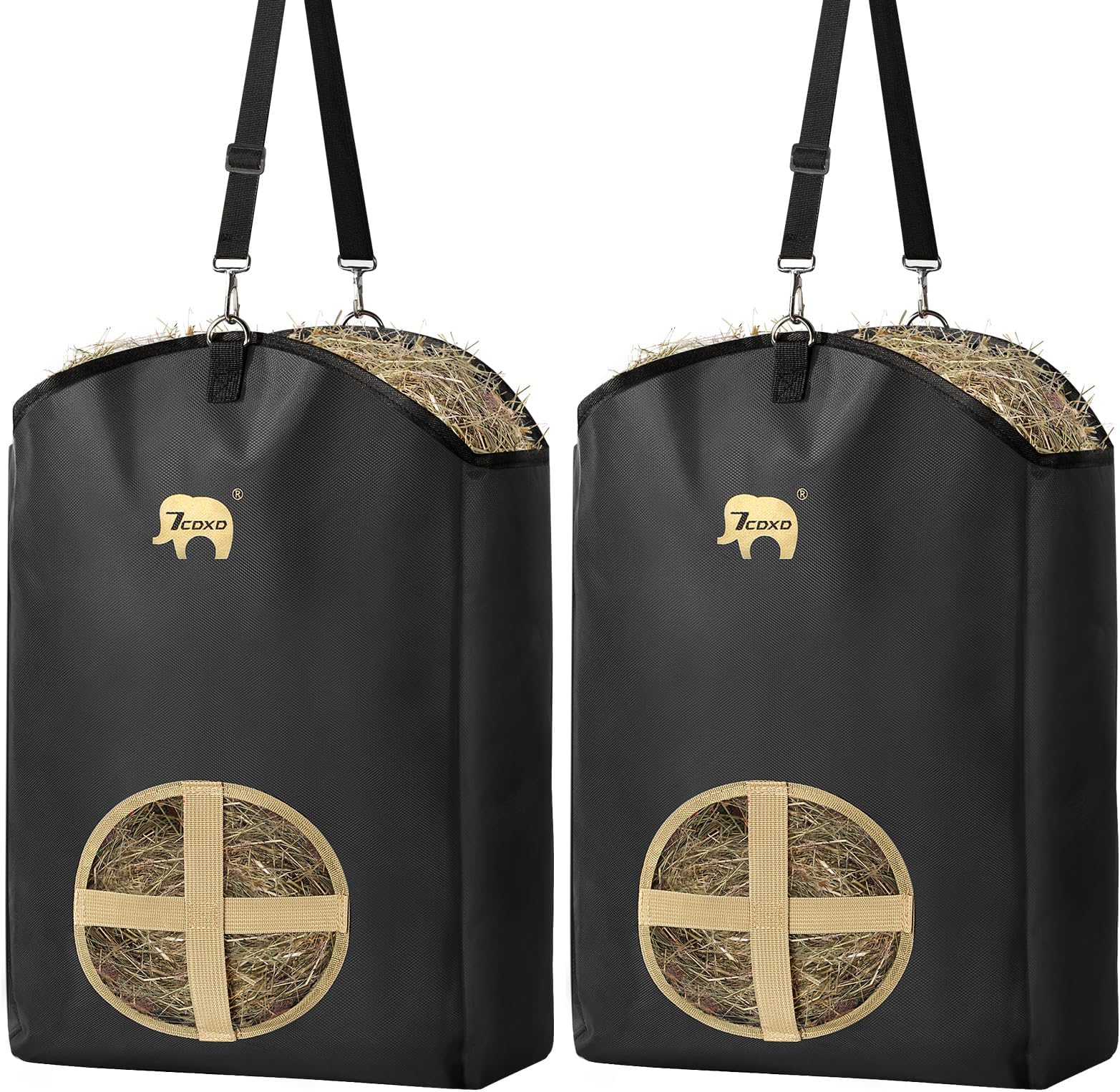 Amazon.com: Hay Bags for Horses Goat Hay Feeder: 2 Pieces Hay Bag, Hay ...