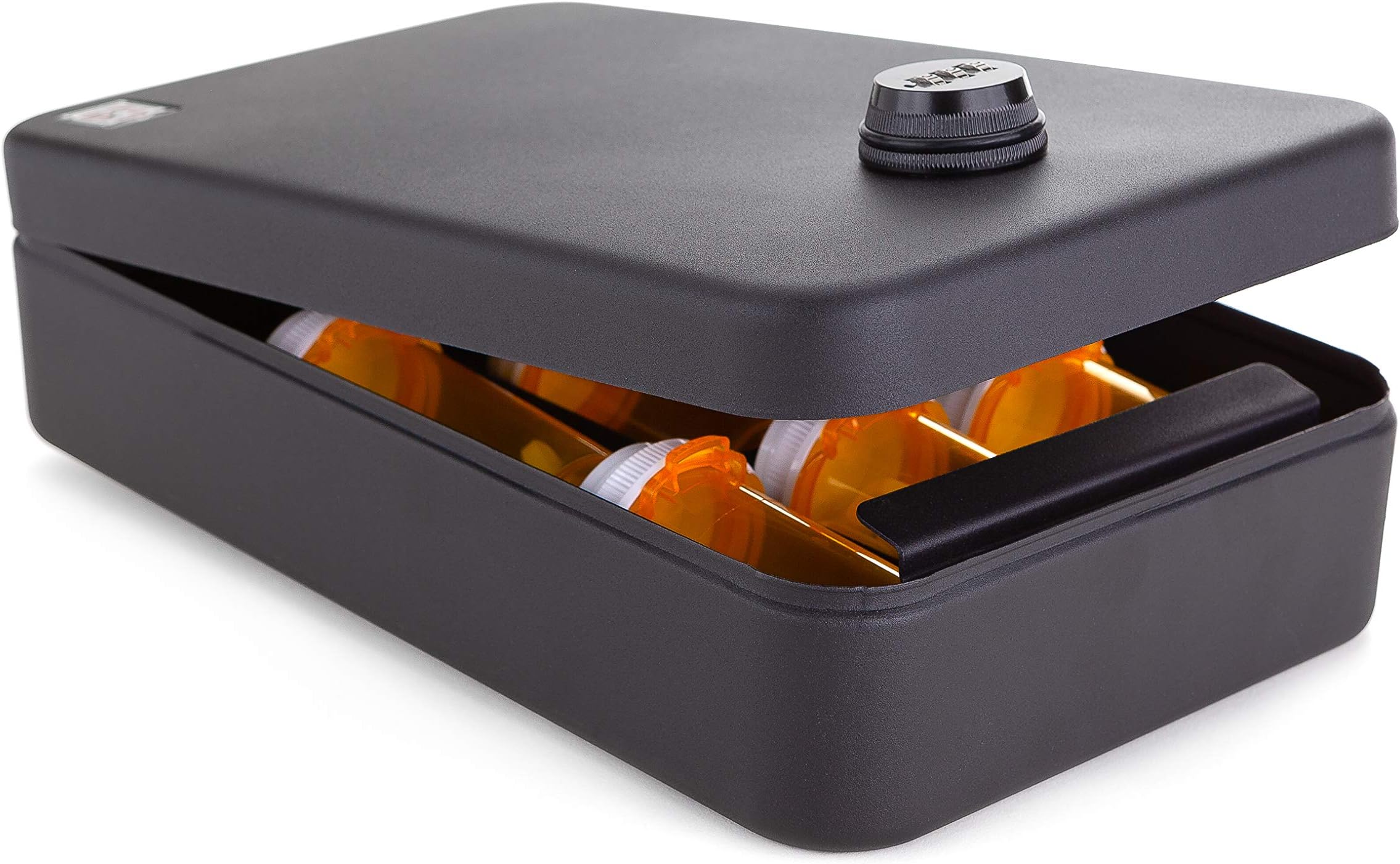 Pharma-Lock Safe, Pill Bottle Locking Cabinet, 3 Digit Combination Lock ...