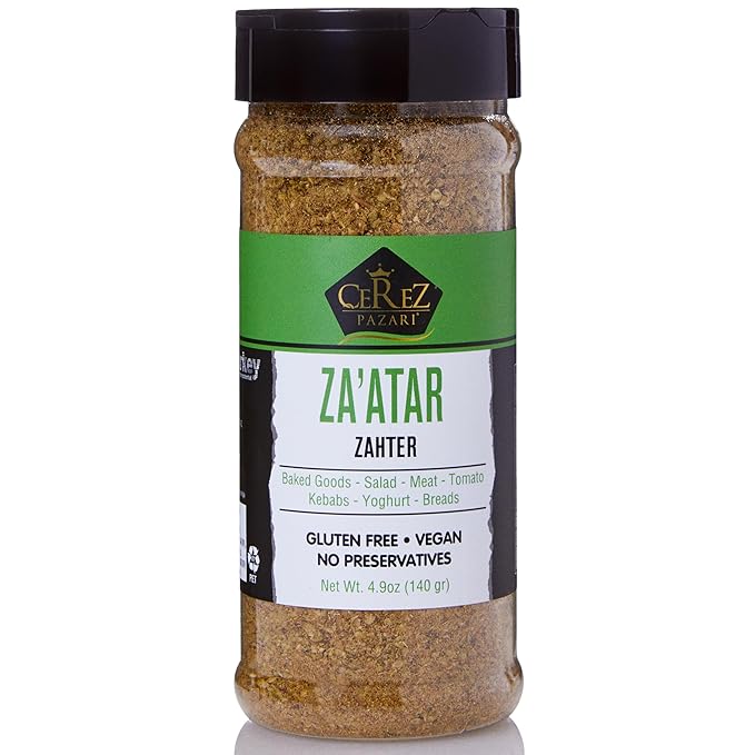Amazon.com : Cerez Pazari Zaatar Mediterranean Seasoning, Premium Grade ...