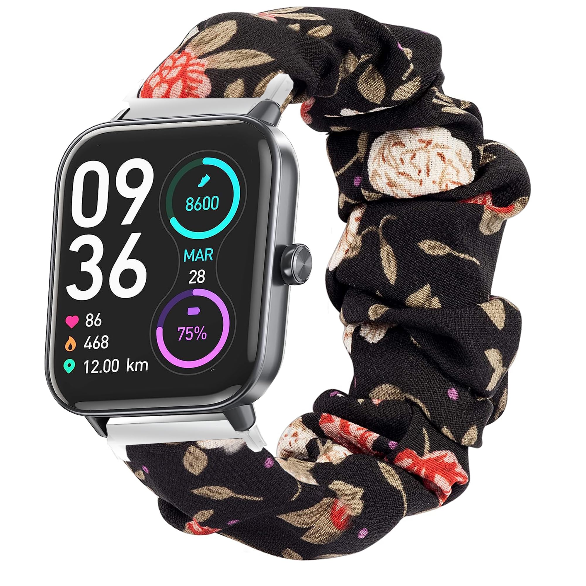 Snapklik.com : IDW13,IDW16,IDW19 Smartwatch Bands, 22mm Fabric Elastic ...